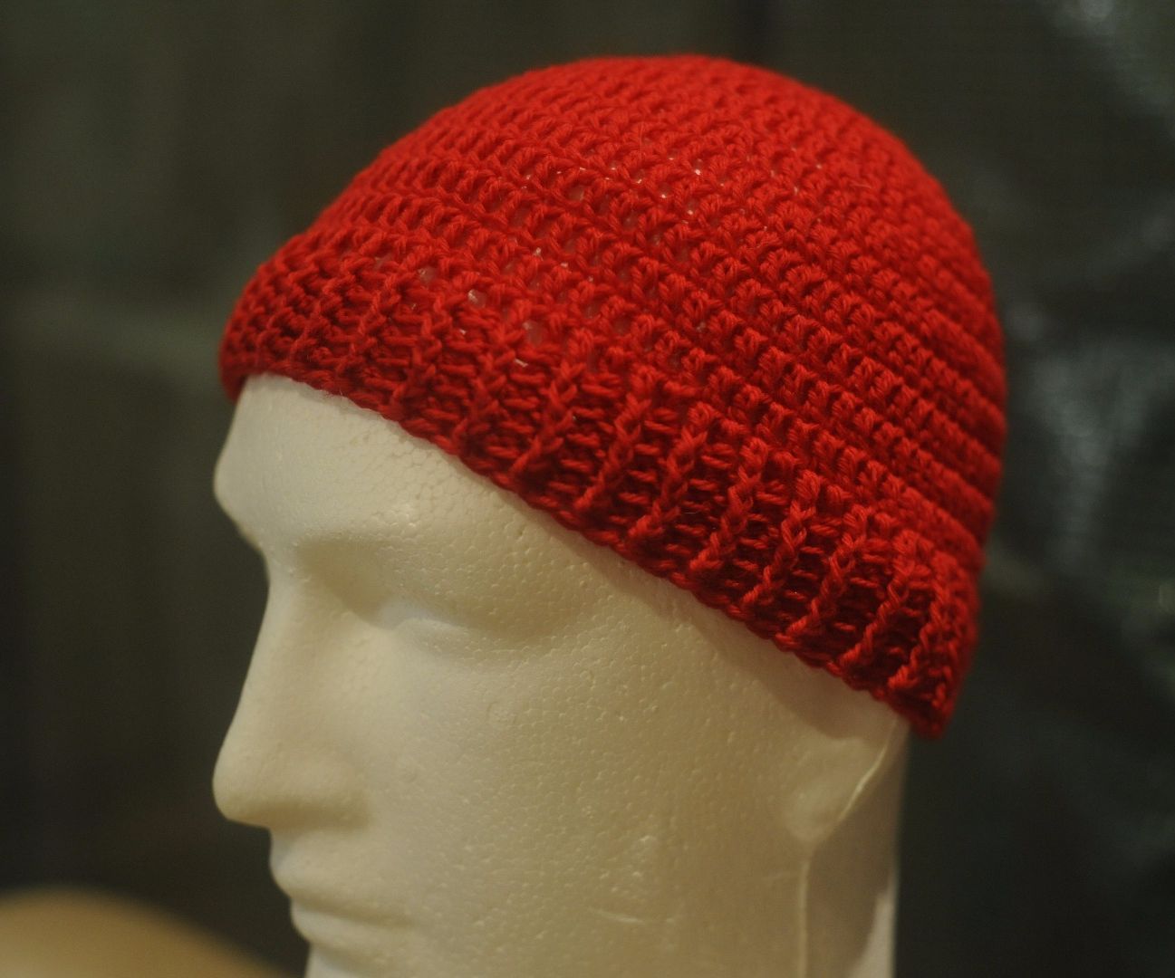 How to Crochet a Simple Adult Beanie : 4 Steps (with Pictures ...