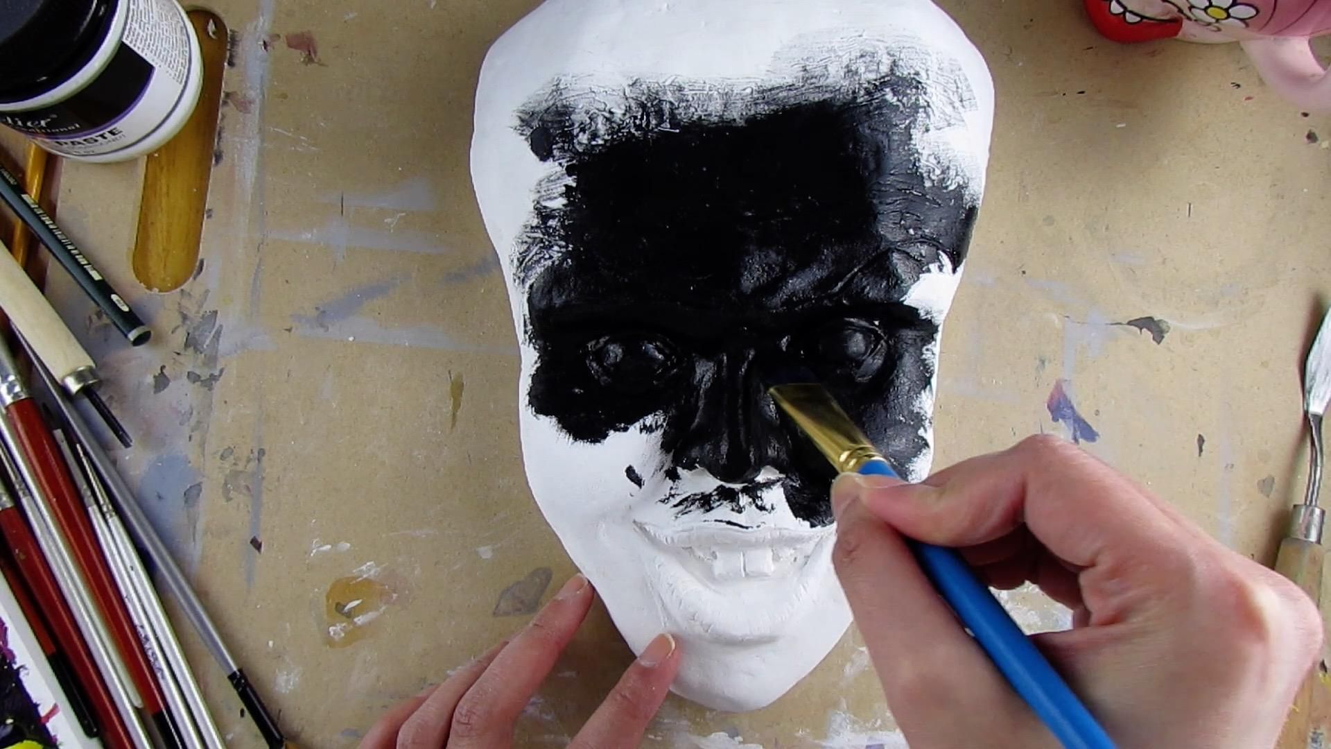 IT Pennywise Paper Mache Wall Decor : 5 Steps (with Pictures ...