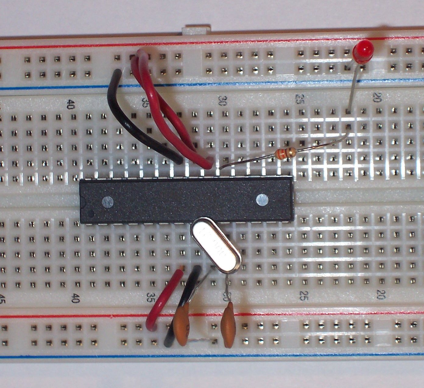 Standalone Arduino / ATMega Chip on Breadboard : 8 Steps (with Pictures ...