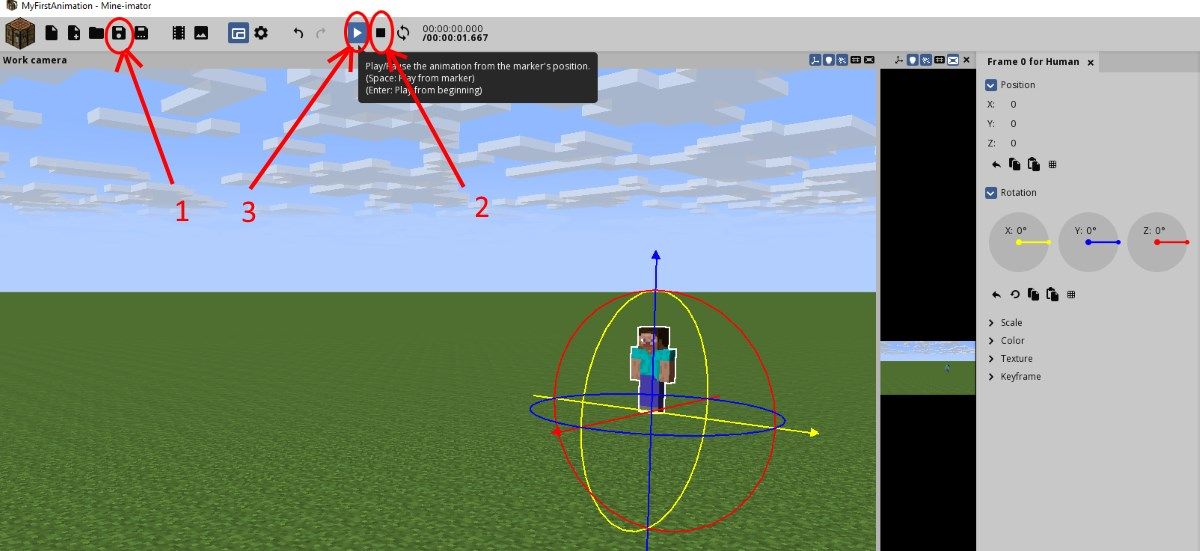 Minecraft Animation Maker - First Animation : 9 Steps - Instructables