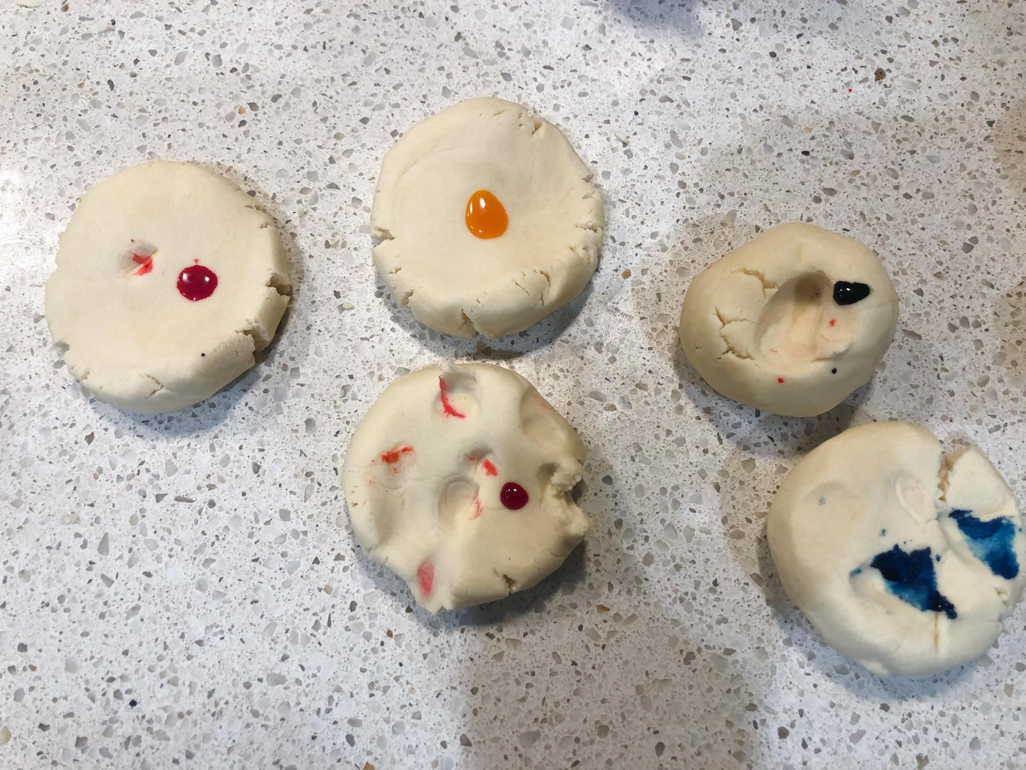 Rainbow Puff Balls With Coconut Filling : 12 Steps (with Pictures ...
