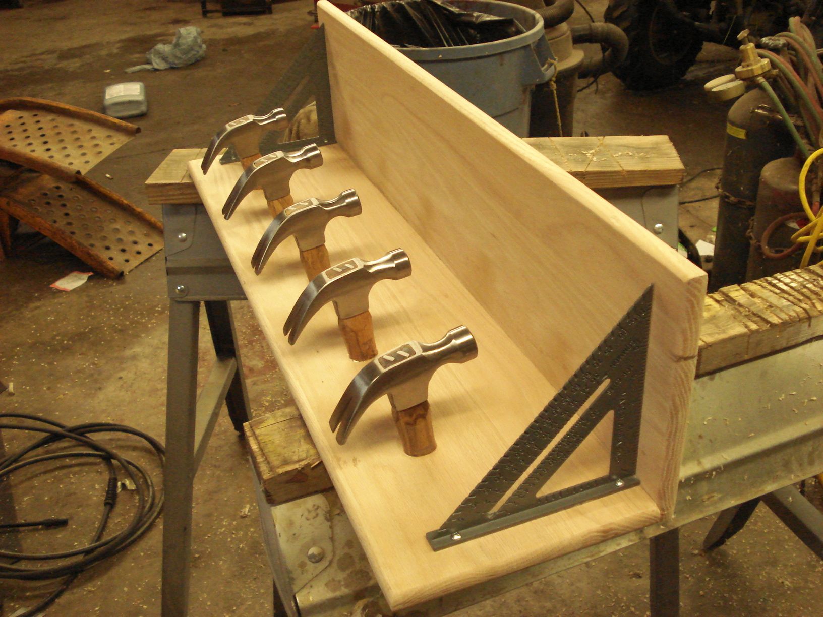 Carpenter Themed Fathers Day Coat Rack : 6 Steps (with Pictures ...