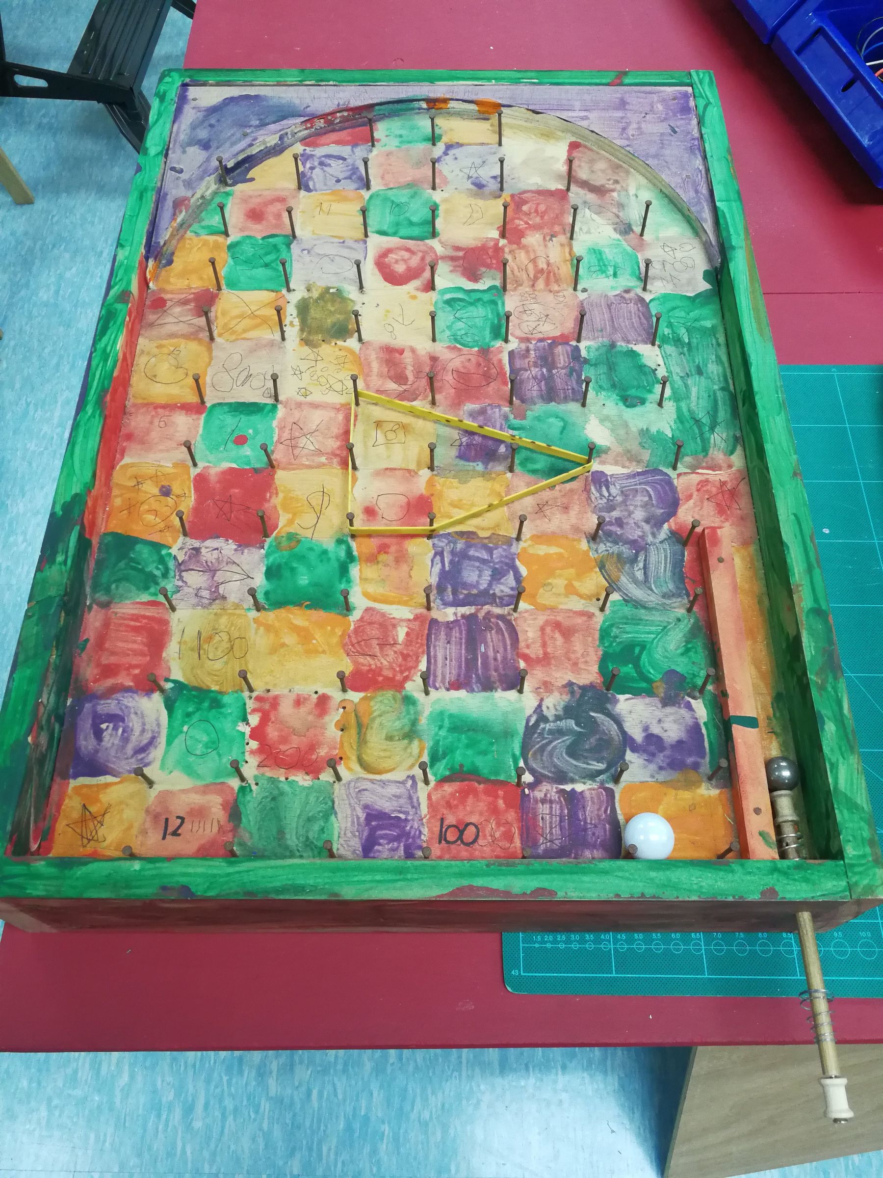 PVC Tabletop Pinball Machine for Kids (Mark I) : 5 Steps (with Pictures ...