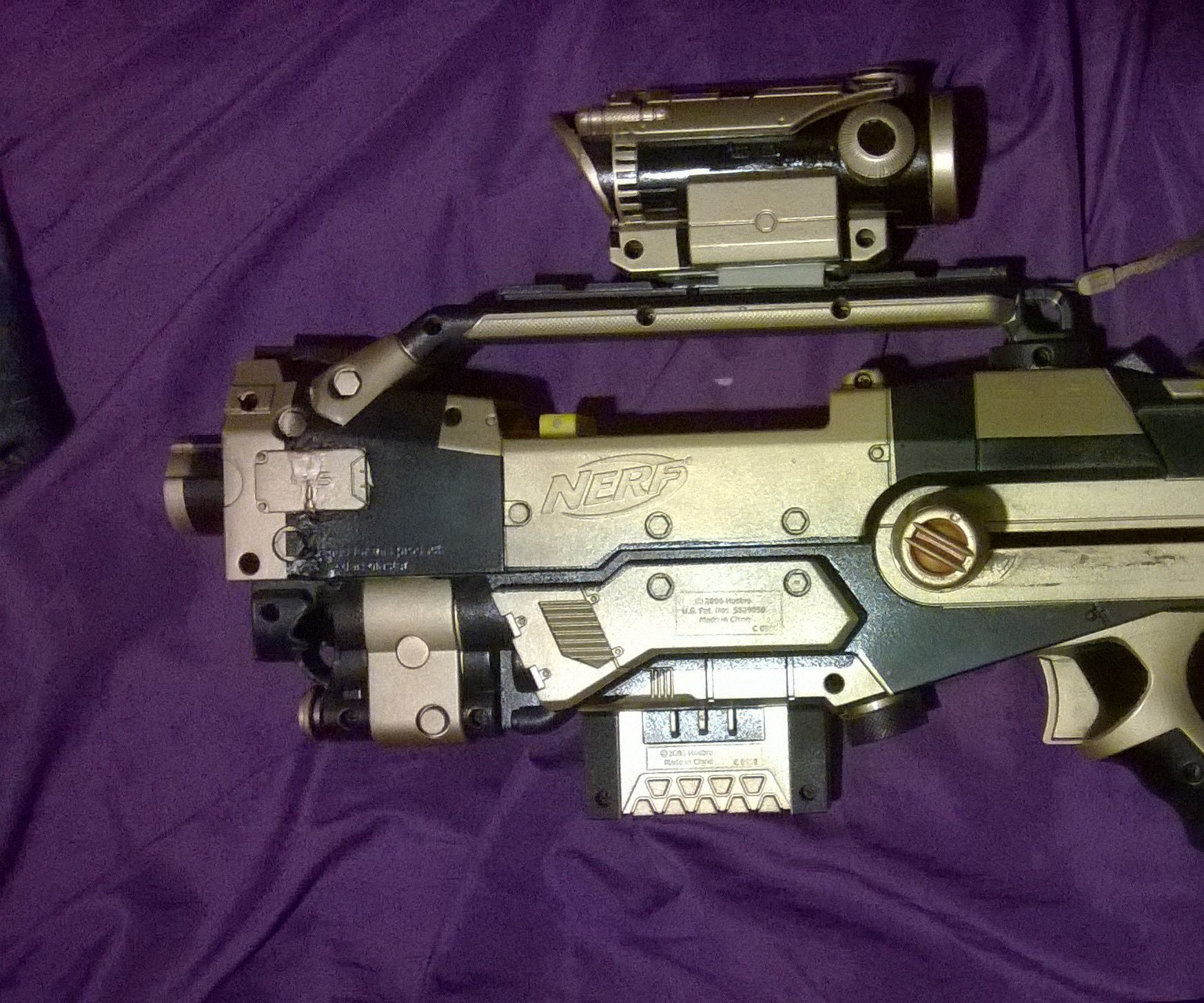 Nerf Longshot Custom Paint Mod 2 : 4 Steps - Instructables