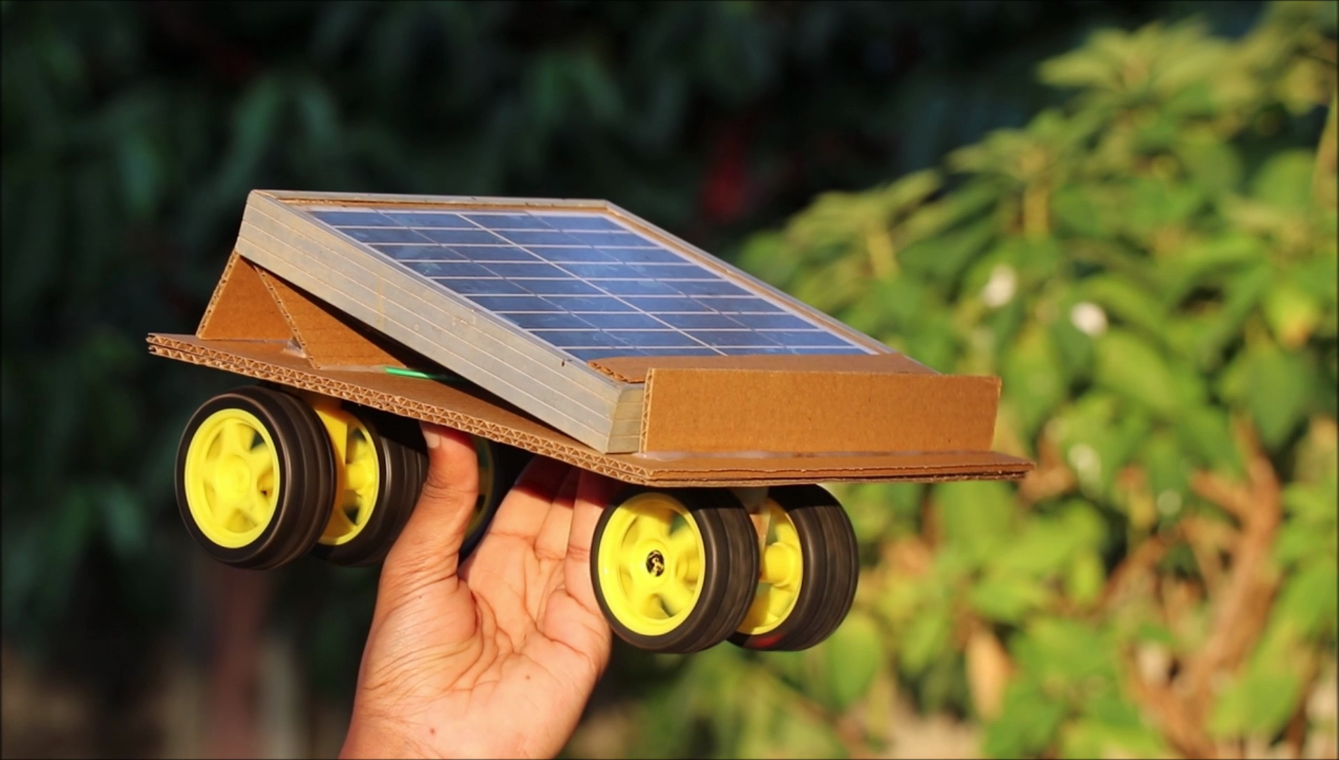 How to Make Solar Powered Car With Powerful Torque in a Very Easy Way ...