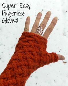 Super Easy Fingerless Gloves! : 3 Steps (with Pictures) - Instructables