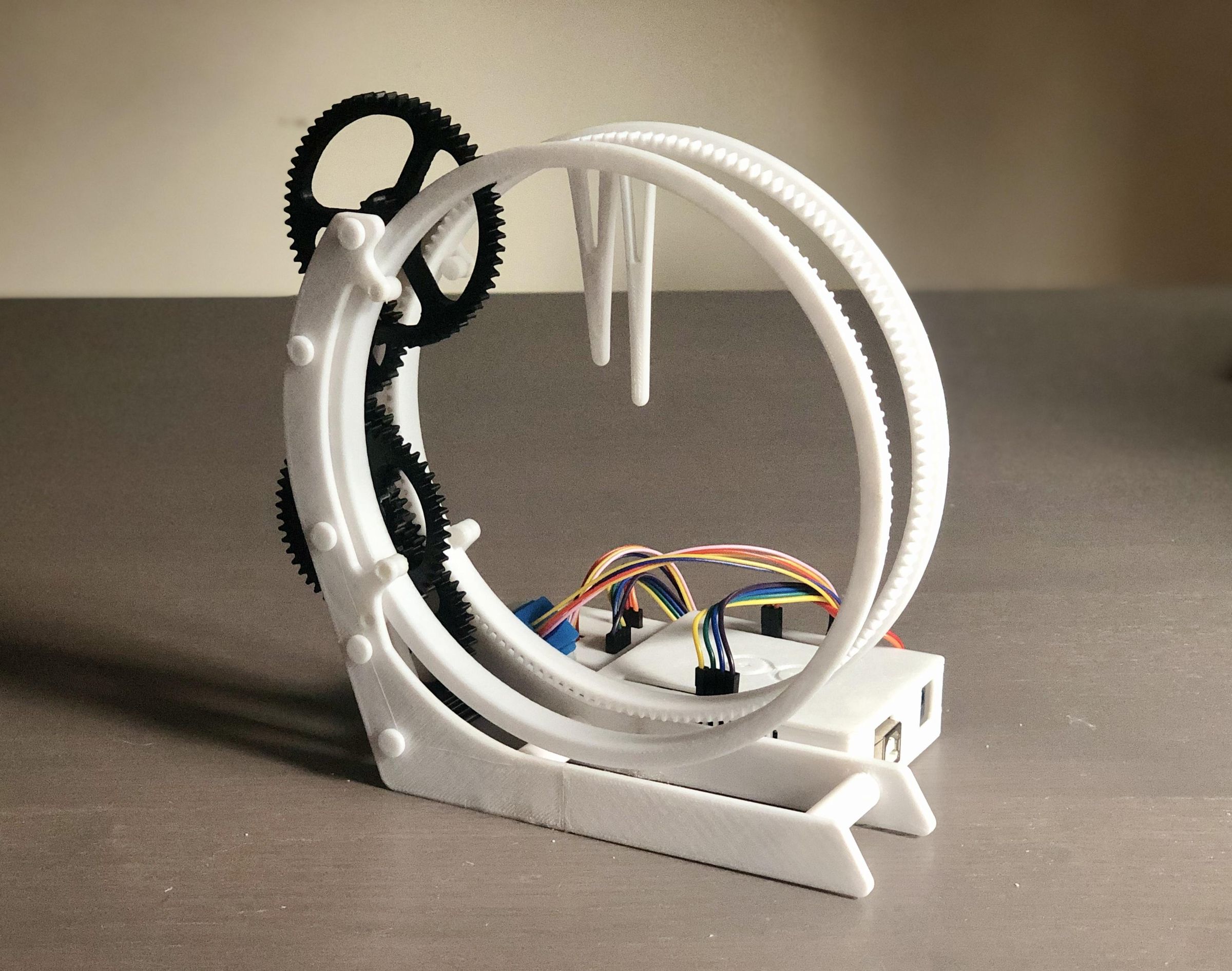 3D Printed Holo Clock With Arduino : 13 Steps (with Pictures ...