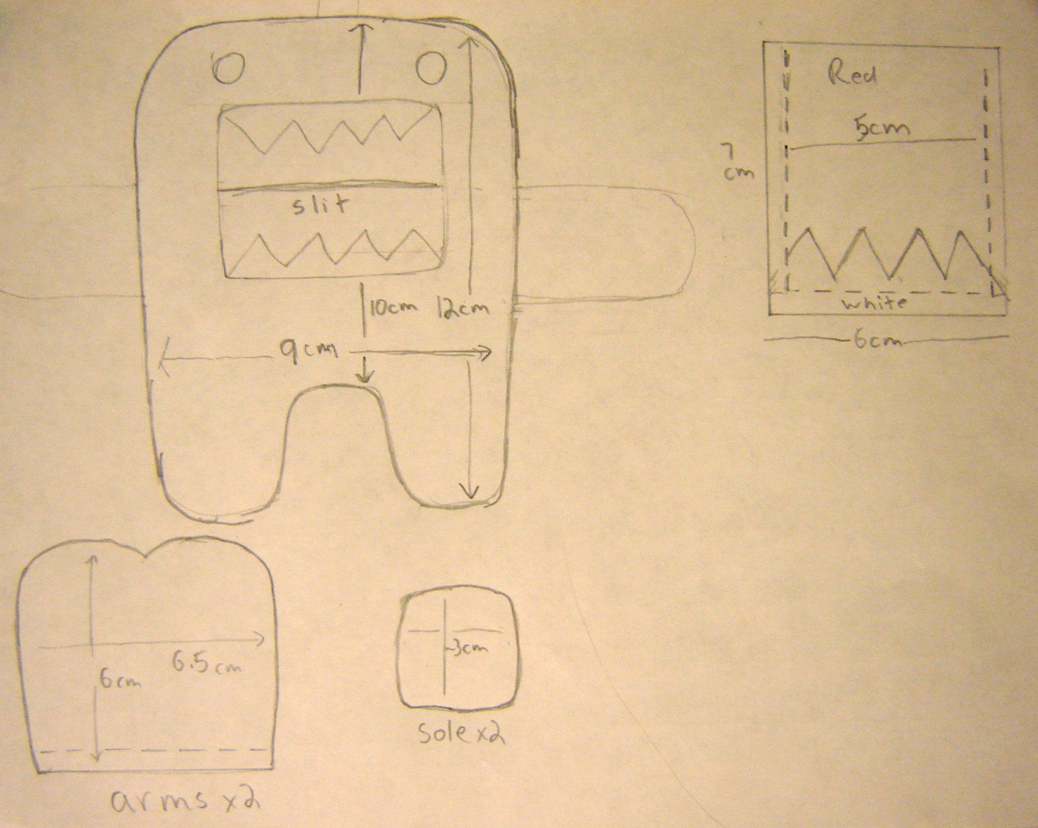 Domo Kun Keychain and Grocery Bag Holder : 5 Steps - Instructables