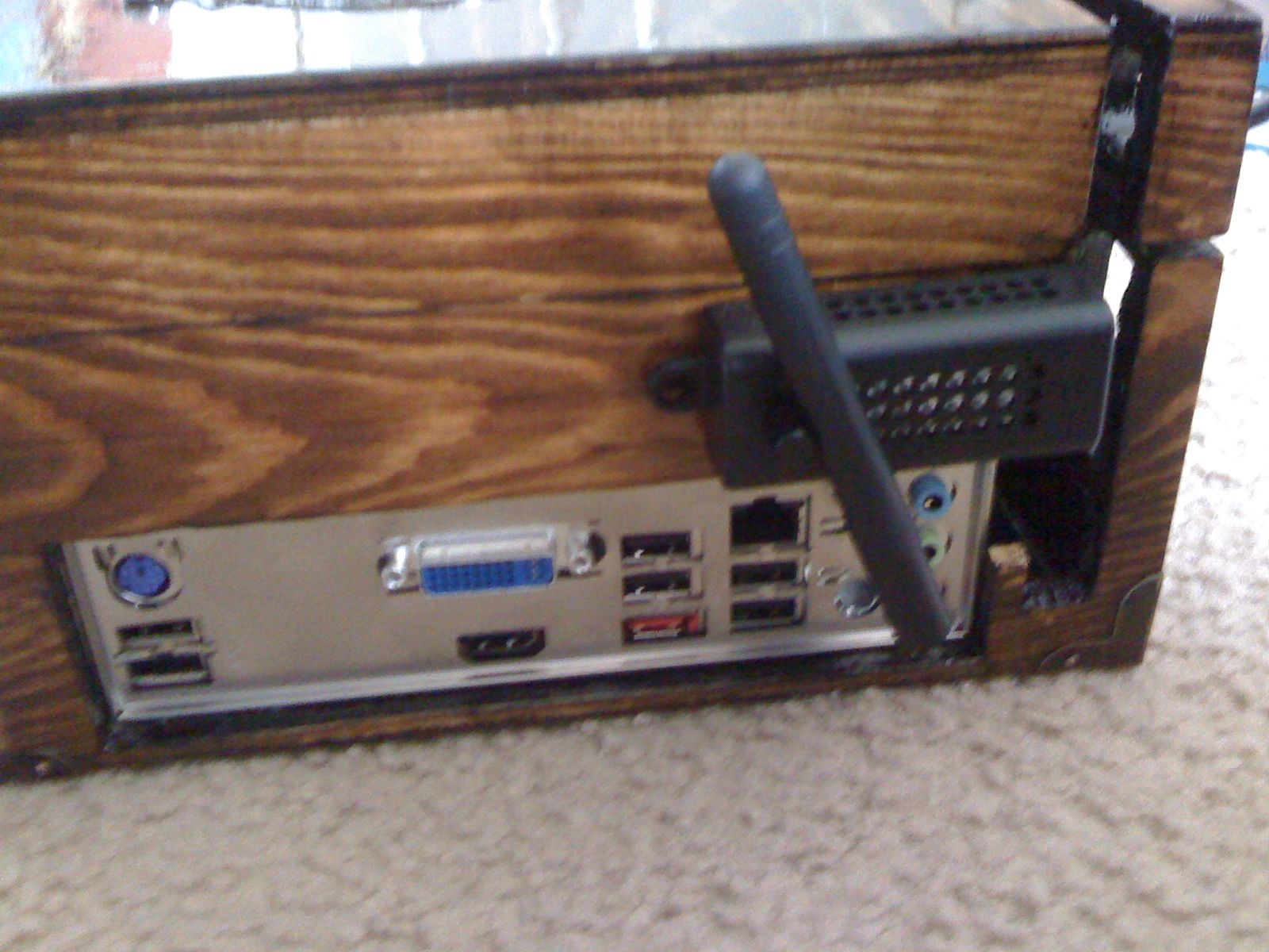 $8 Wooden Box Computer Case Mod!! - Instructables