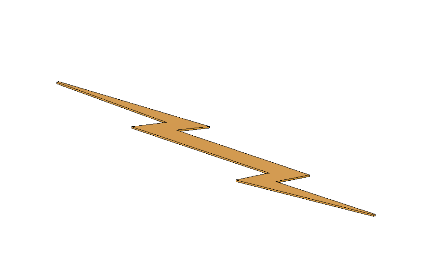 Thunderbolt Wall Piece : 4 Steps (with Pictures) - Instructables