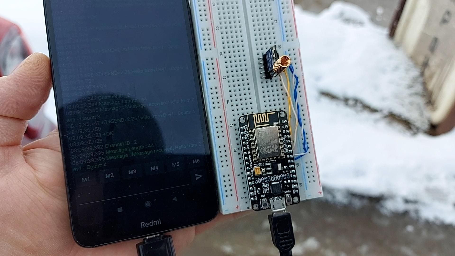 LoRa Distance Testing With RYLR998 in Open Field - Amazing Results! : 4 ...