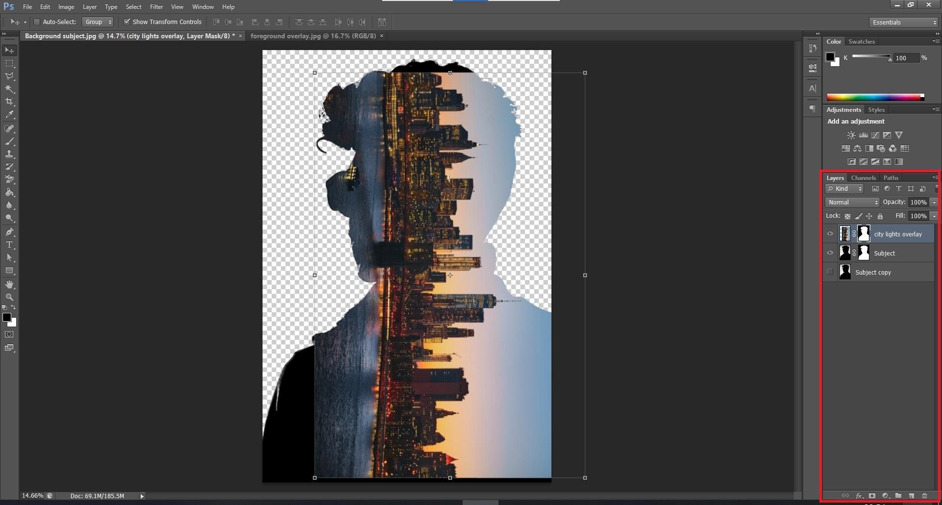 How to Make Easy Double-exposure Photos in Photoshop : 9 Steps (with ...