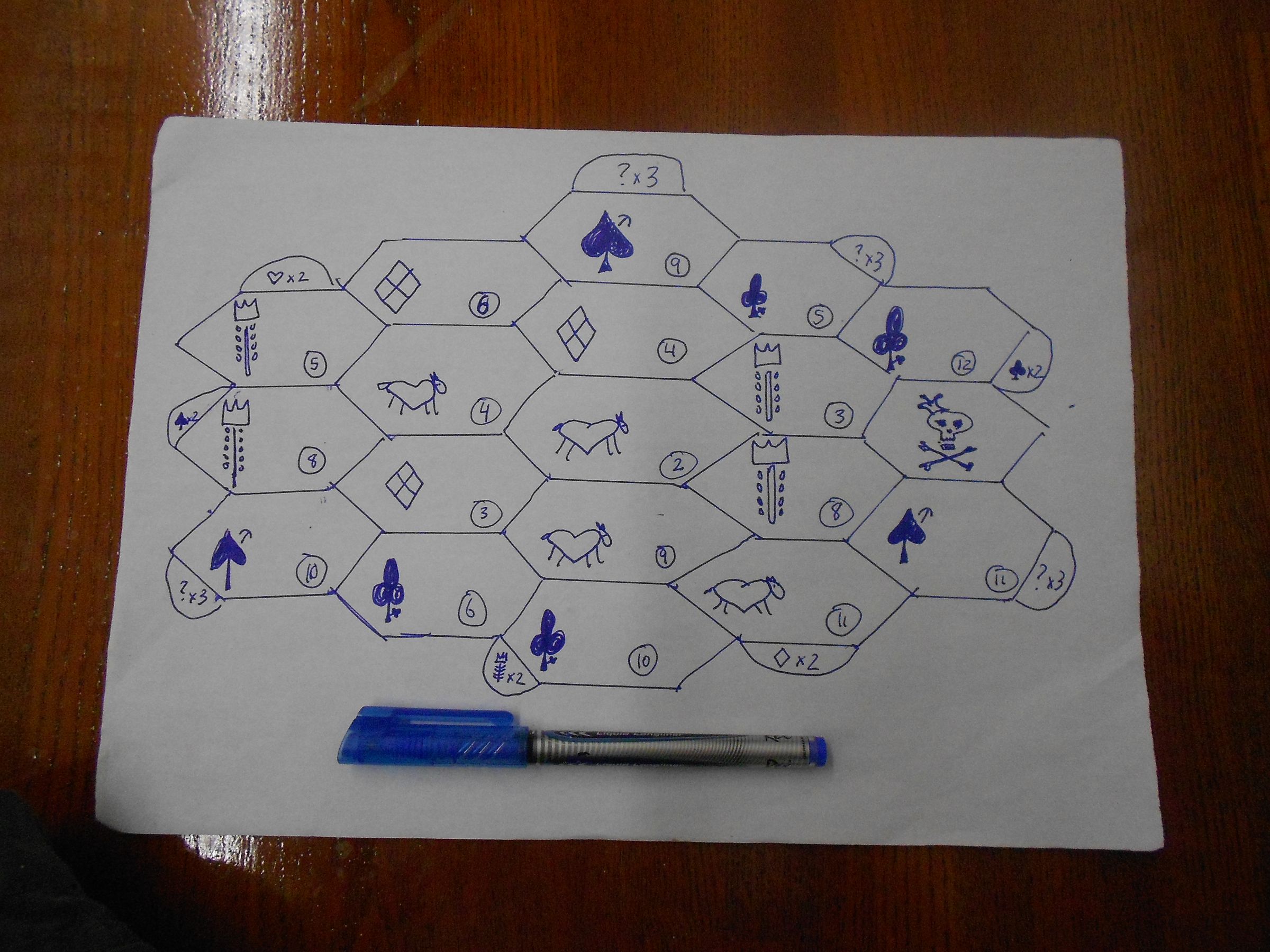 Draw and Play Your Own Settlers of Catan Game From Scratch. : 7 Steps ...