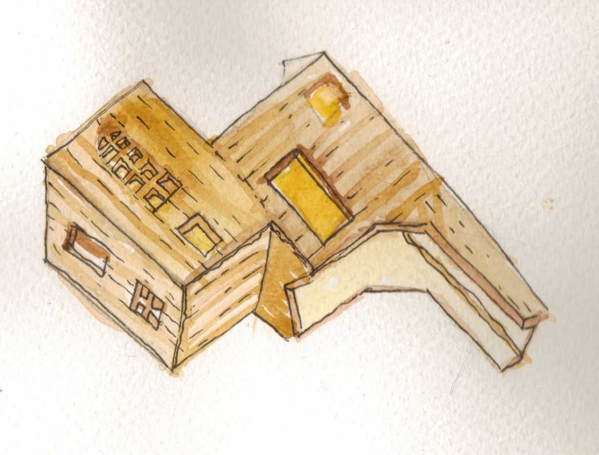 Harry Potter - the Weasley's Burrow Gingerbread House : 16 Steps (with ...