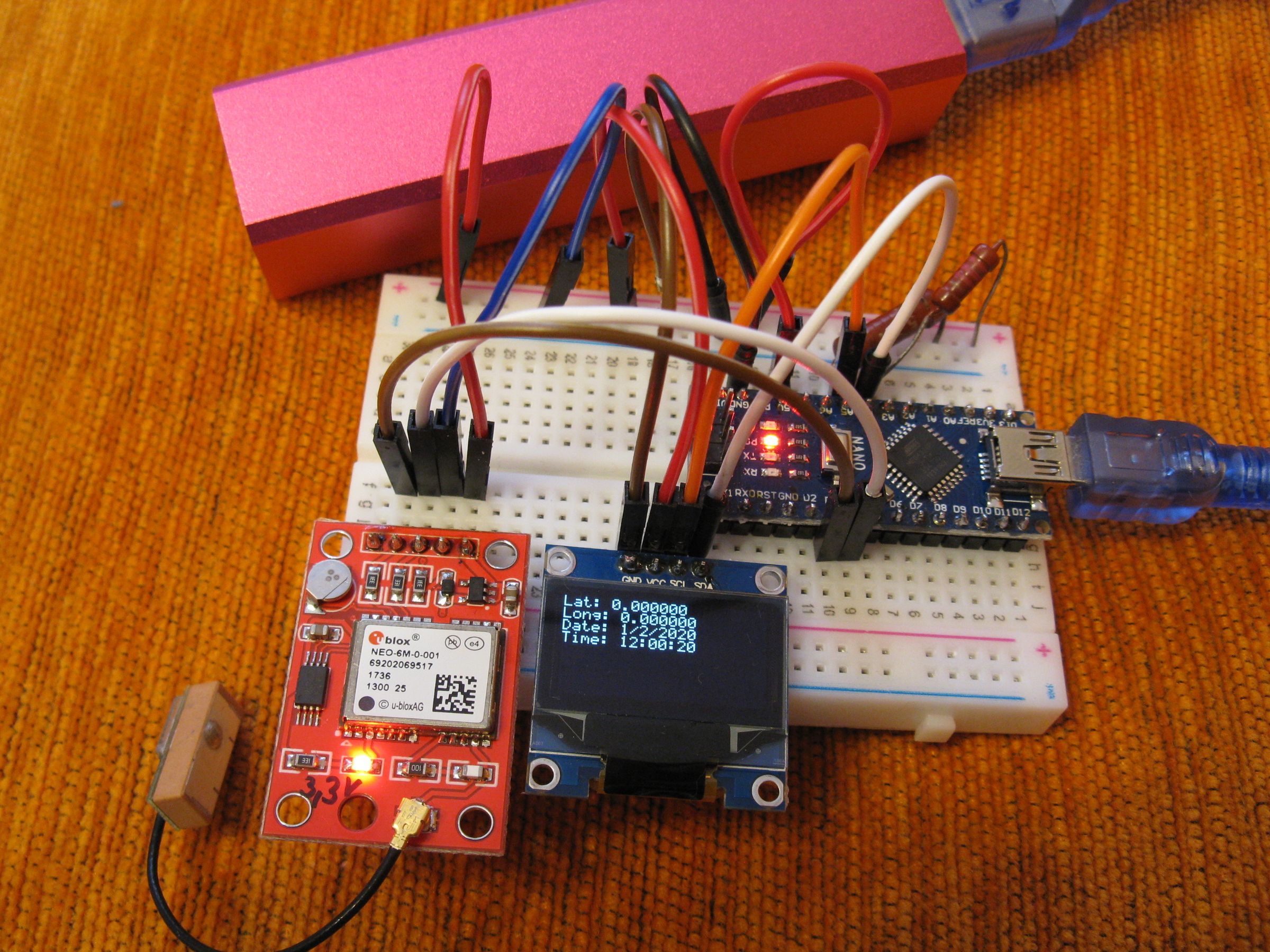 Arduino GPS Oled : 4 Steps (with Pictures) - Instructables