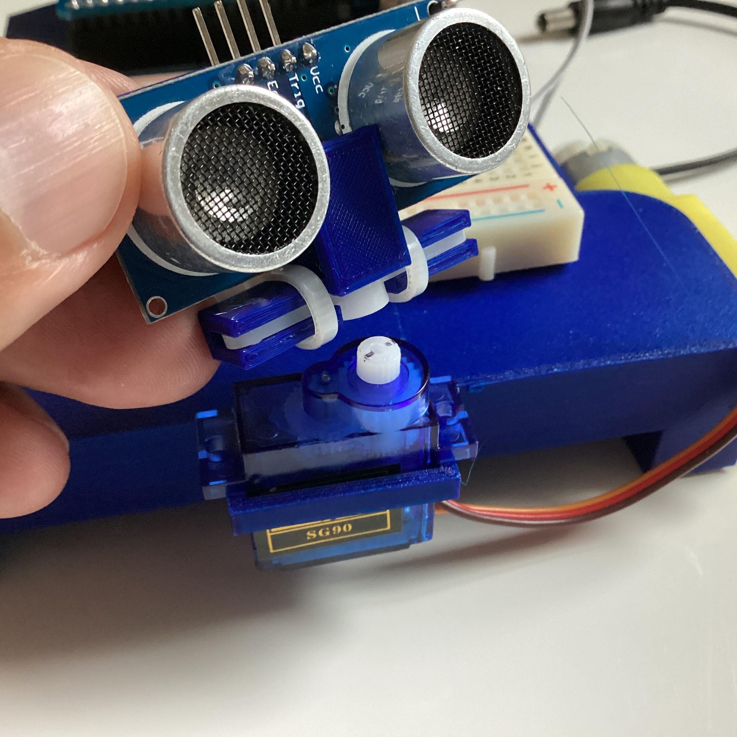 Arduino Ground Rover With Adafruit Motor Shield V1 and Servo Sonar ...