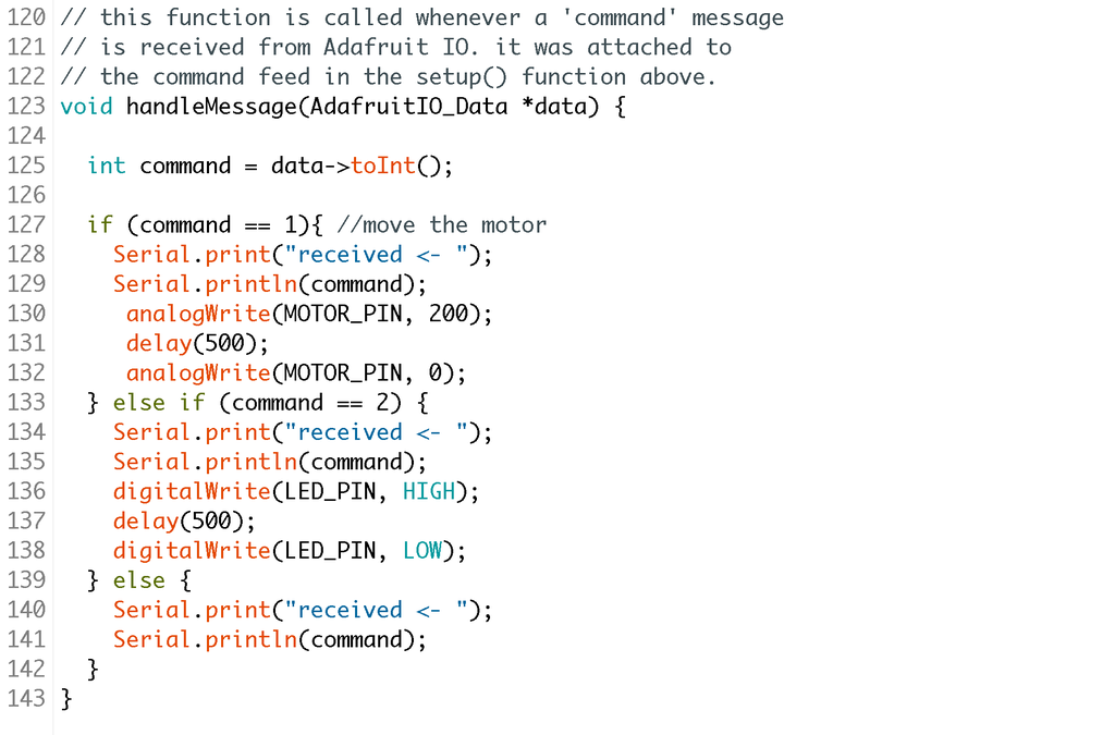 Iot Class Combining Inputs And Outputs 4 Steps Instructables