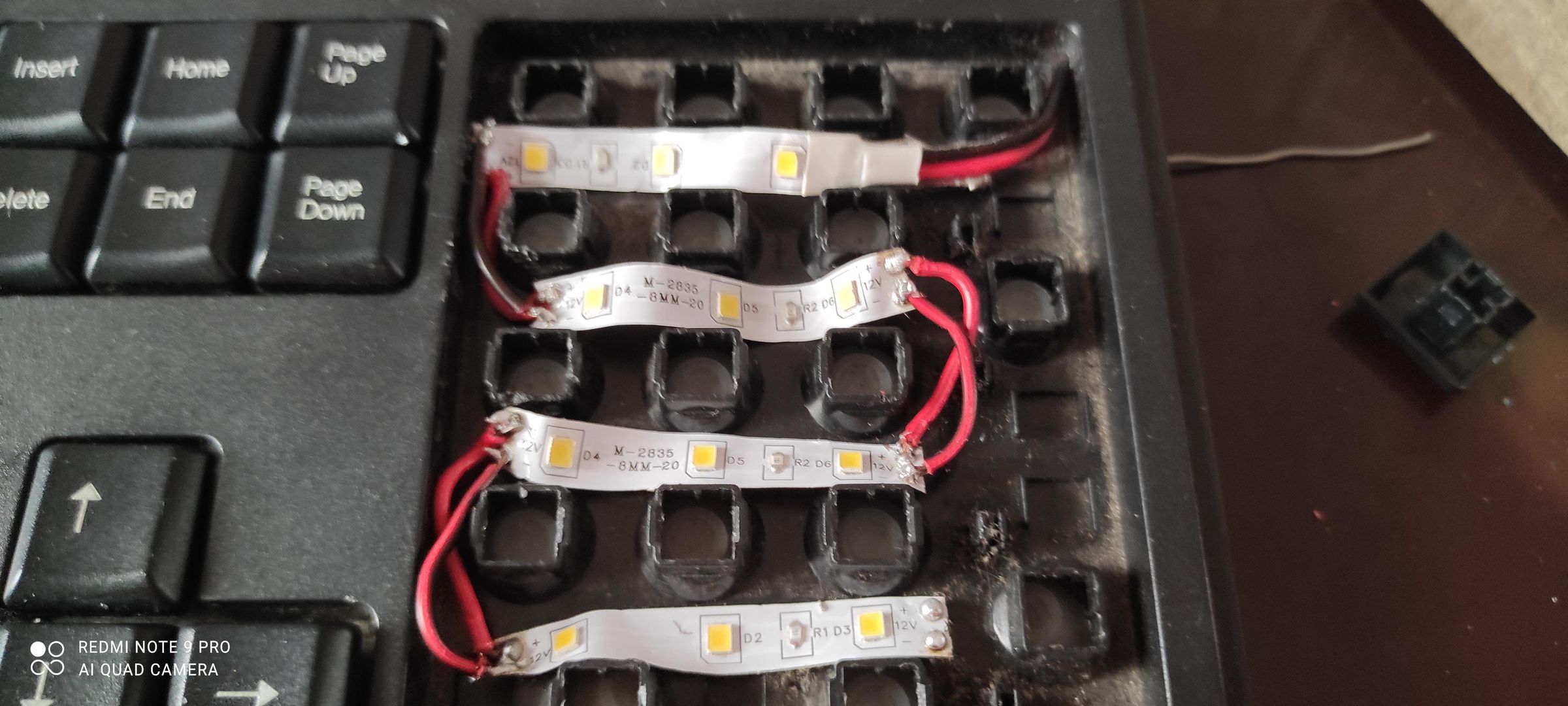 DIY Backlit Keyboard: Convert Non Backlit Keyboard Into a Backlit ...