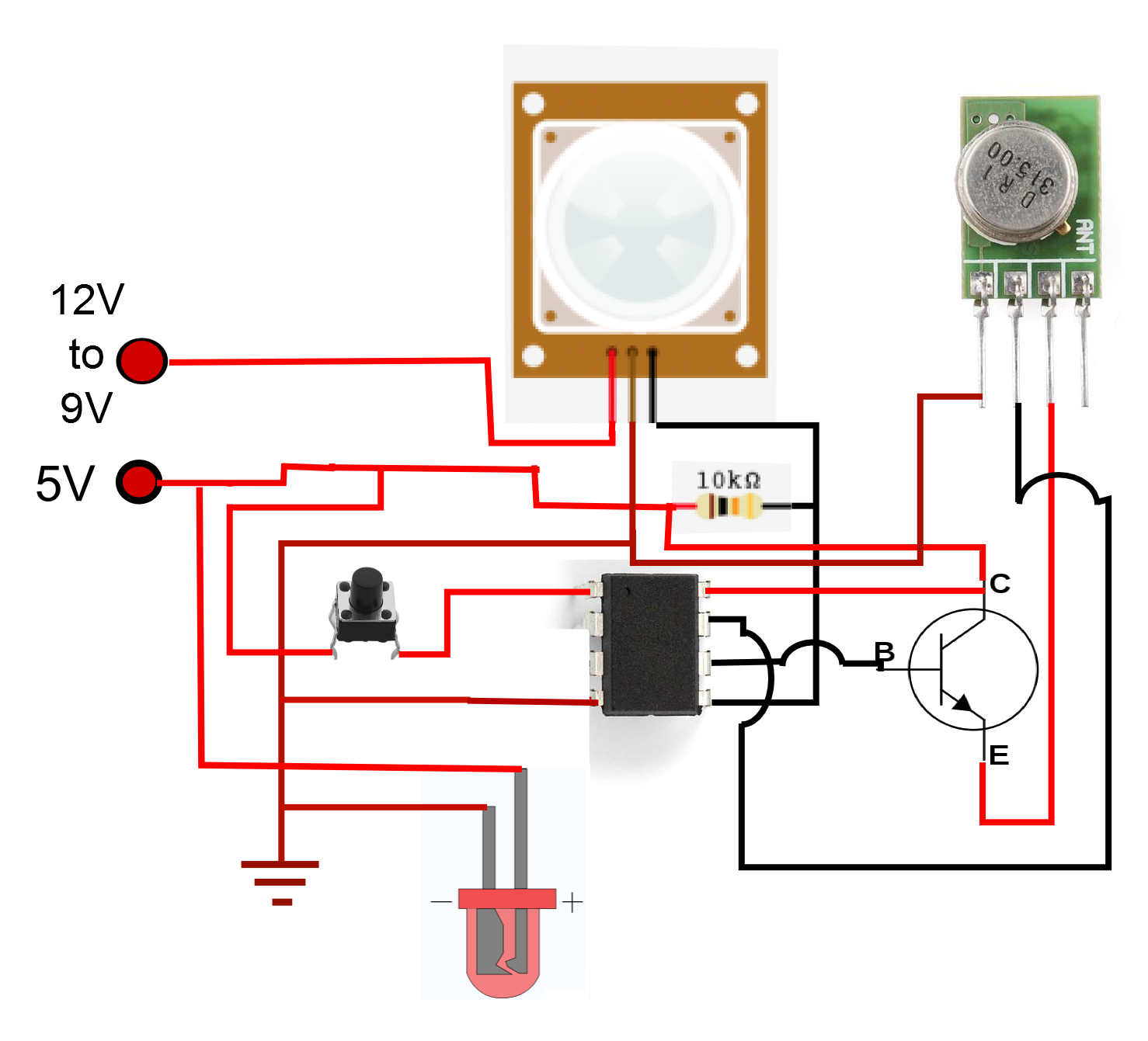 Cheap Wireless Motion Sensor Device : 8 Steps - Instructables