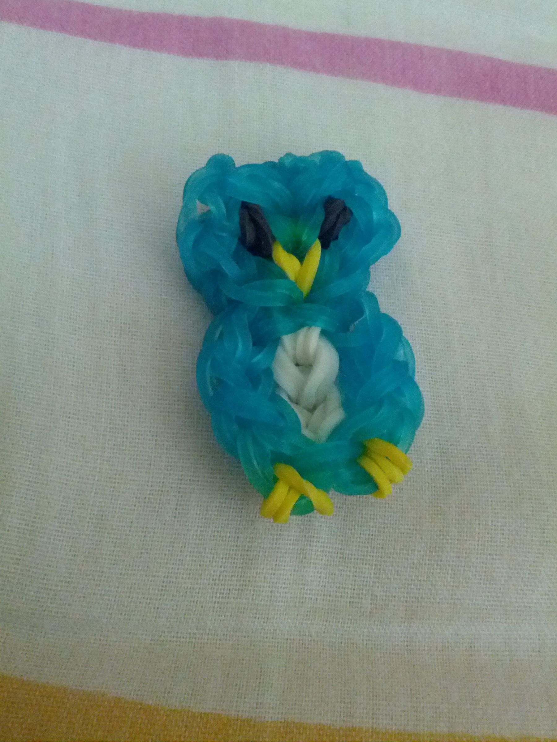 3d Rainbow Loom Owl