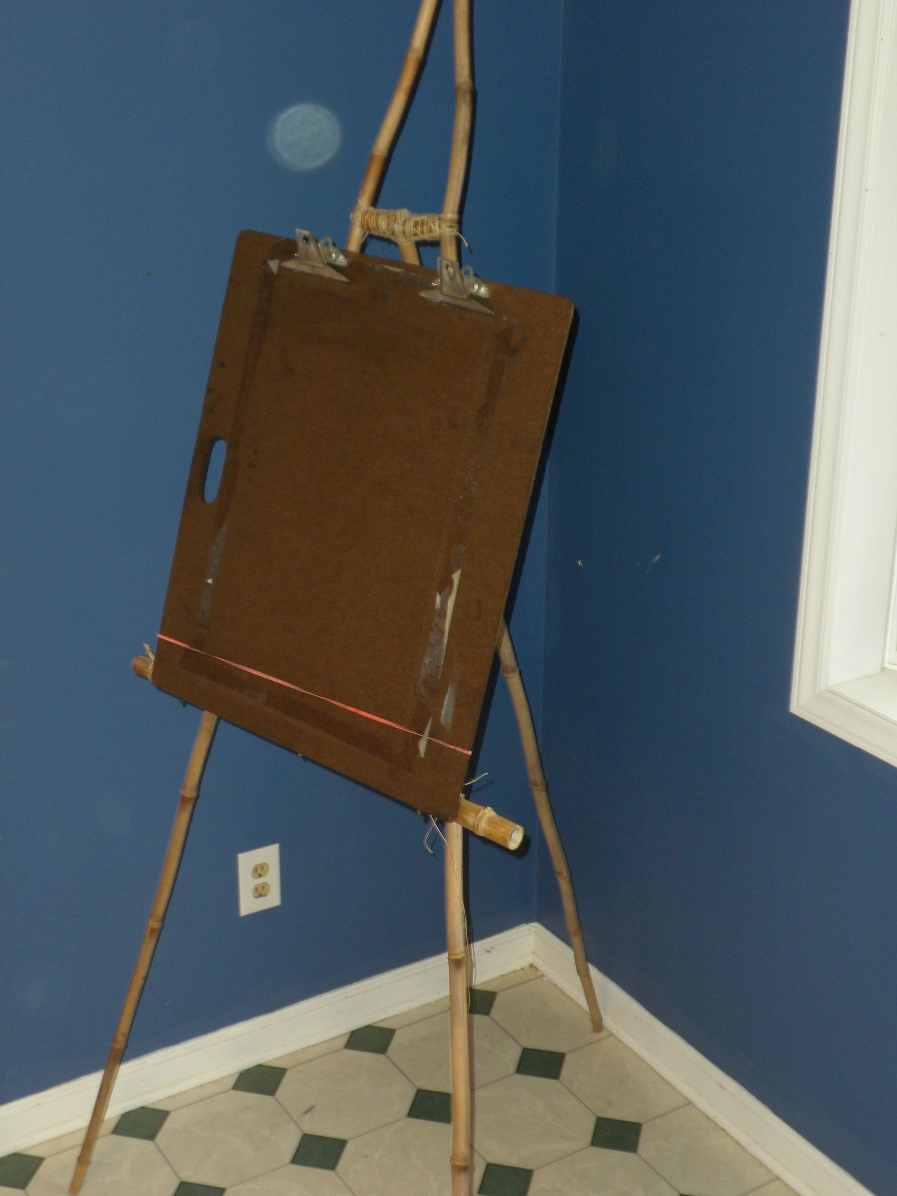 15 Minute Bamboo Easel : 5 Steps (with Pictures) - Instructables