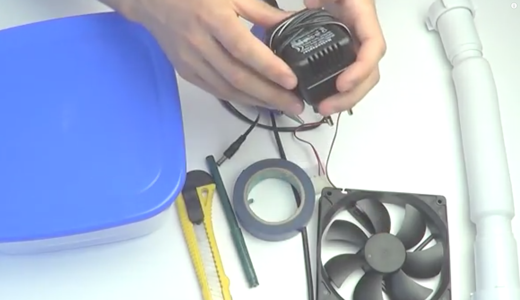 How to Make a Mini Air Conditioner / HACK PC FAN : 3 Steps (with ...