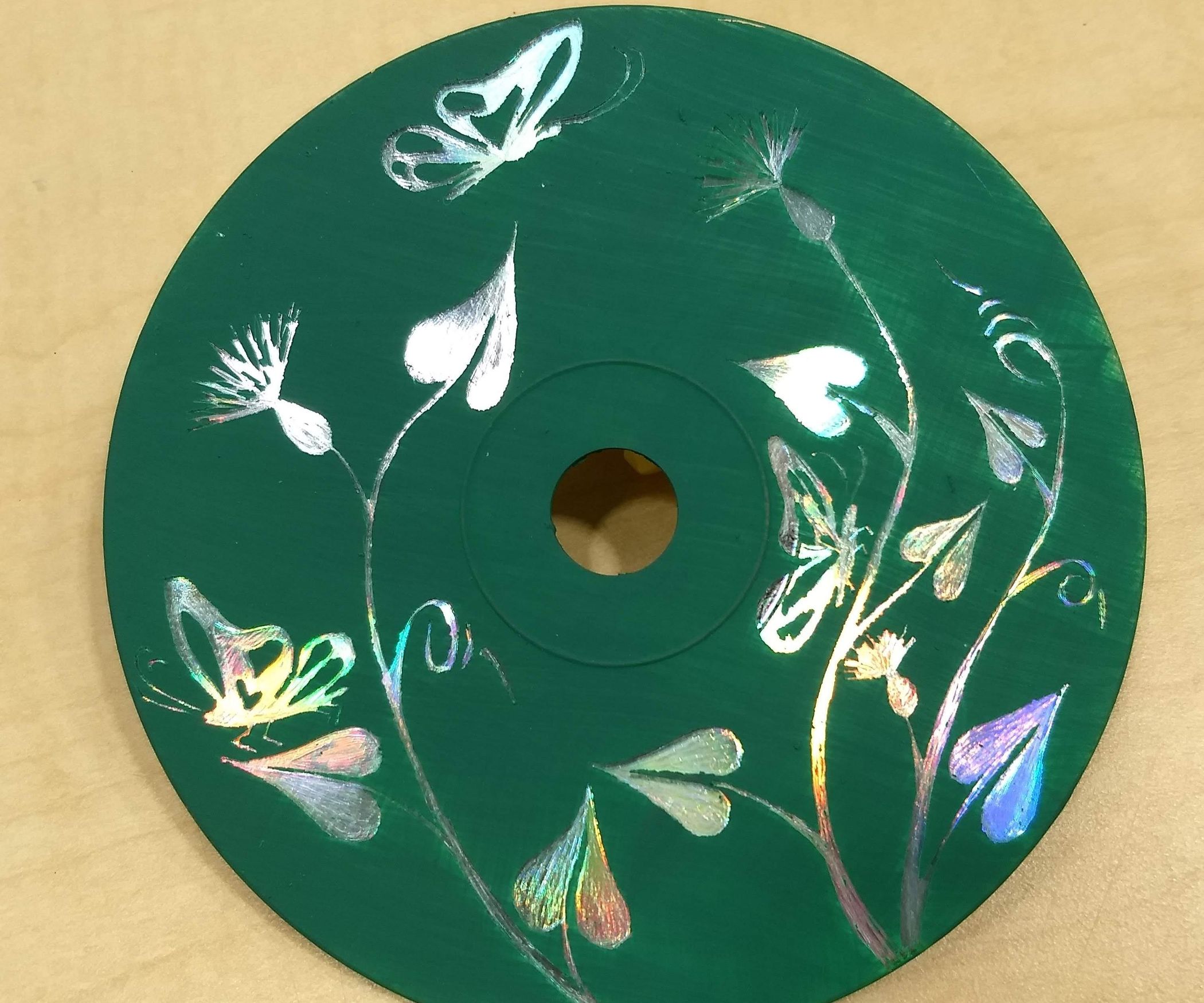 Simple CD Scratch Art : 3 Steps - Instructables