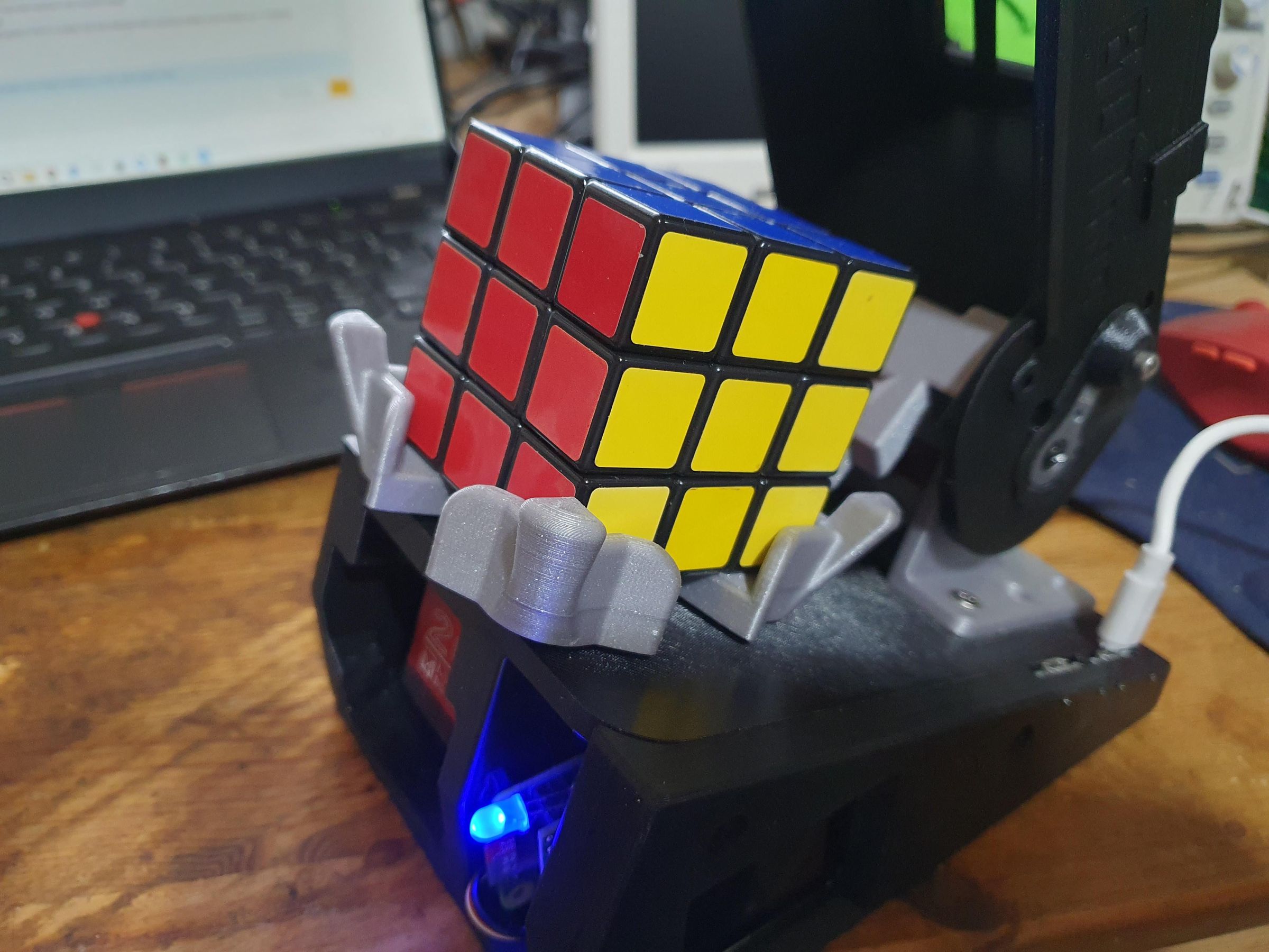 CUBOTino Autonomous: Small, 3D Printed, Rubik's Cube Robot (Raspberry Pi Zero 2, PiCamera) : 11 ...
