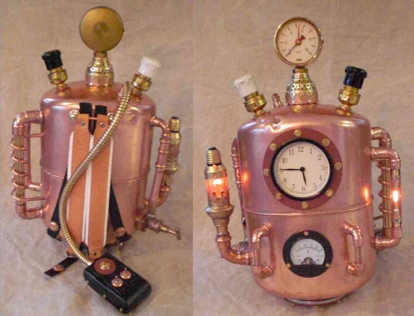 Steampunked Time Traveling Machine : 13 Steps (with Pictures ...