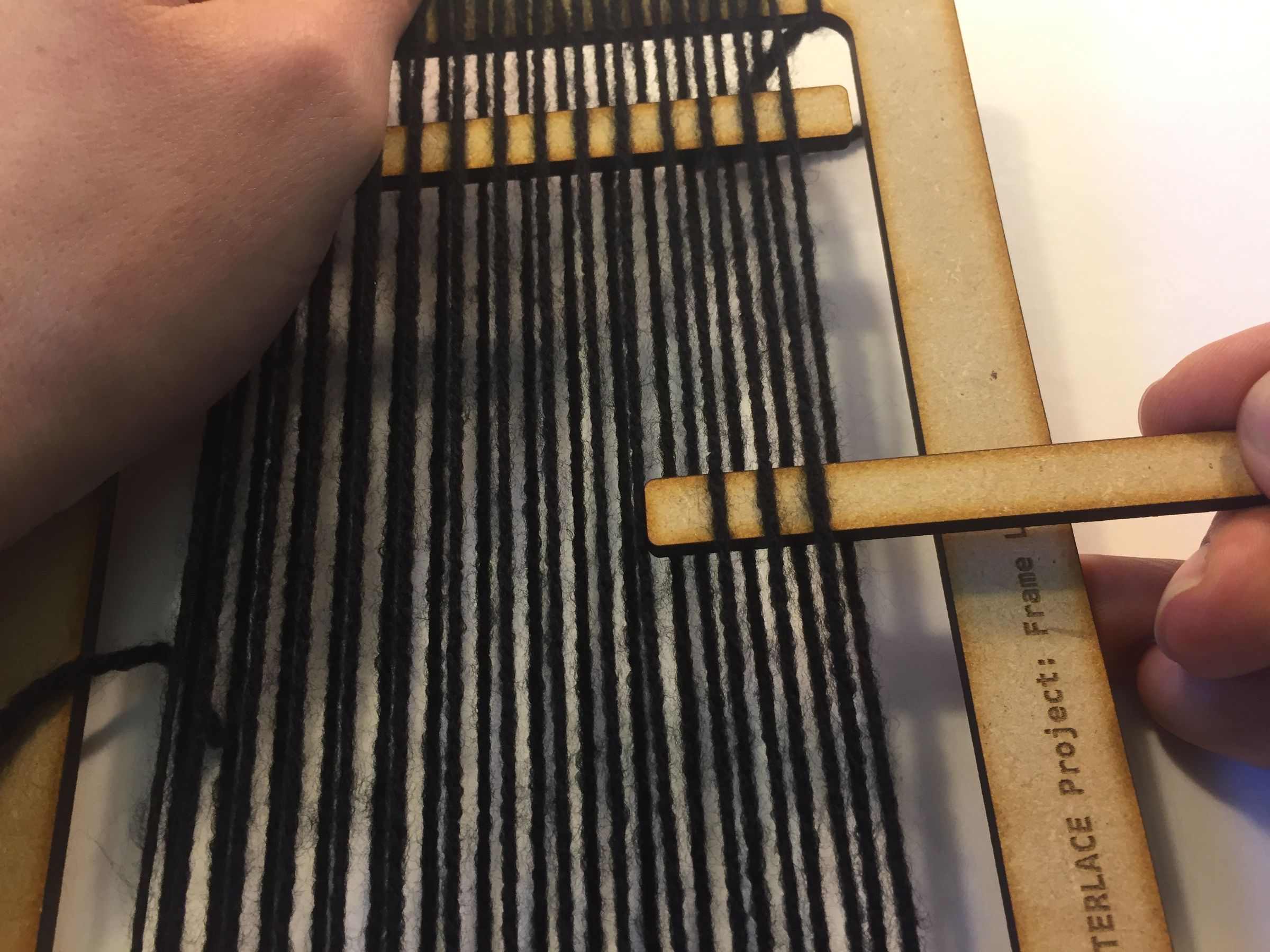 Laser Cut Mini Frame Loom Weaving : 24 Steps (with Pictures ...