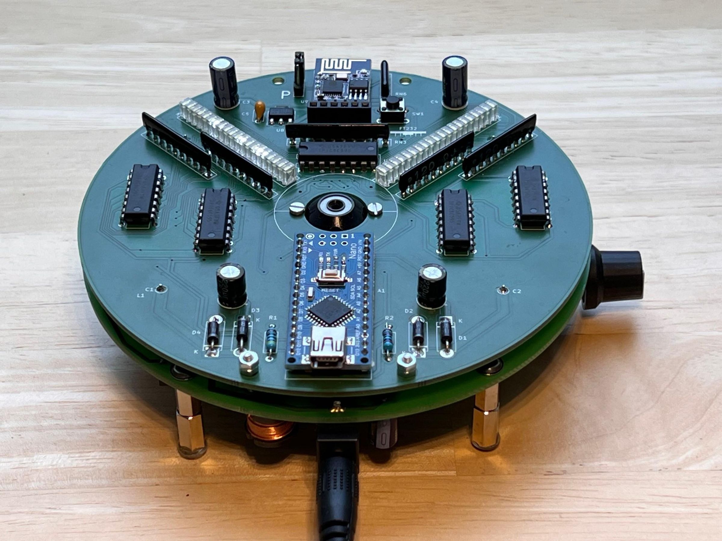 Rotating LED Display : 7 Steps (with Pictures) - Instructables