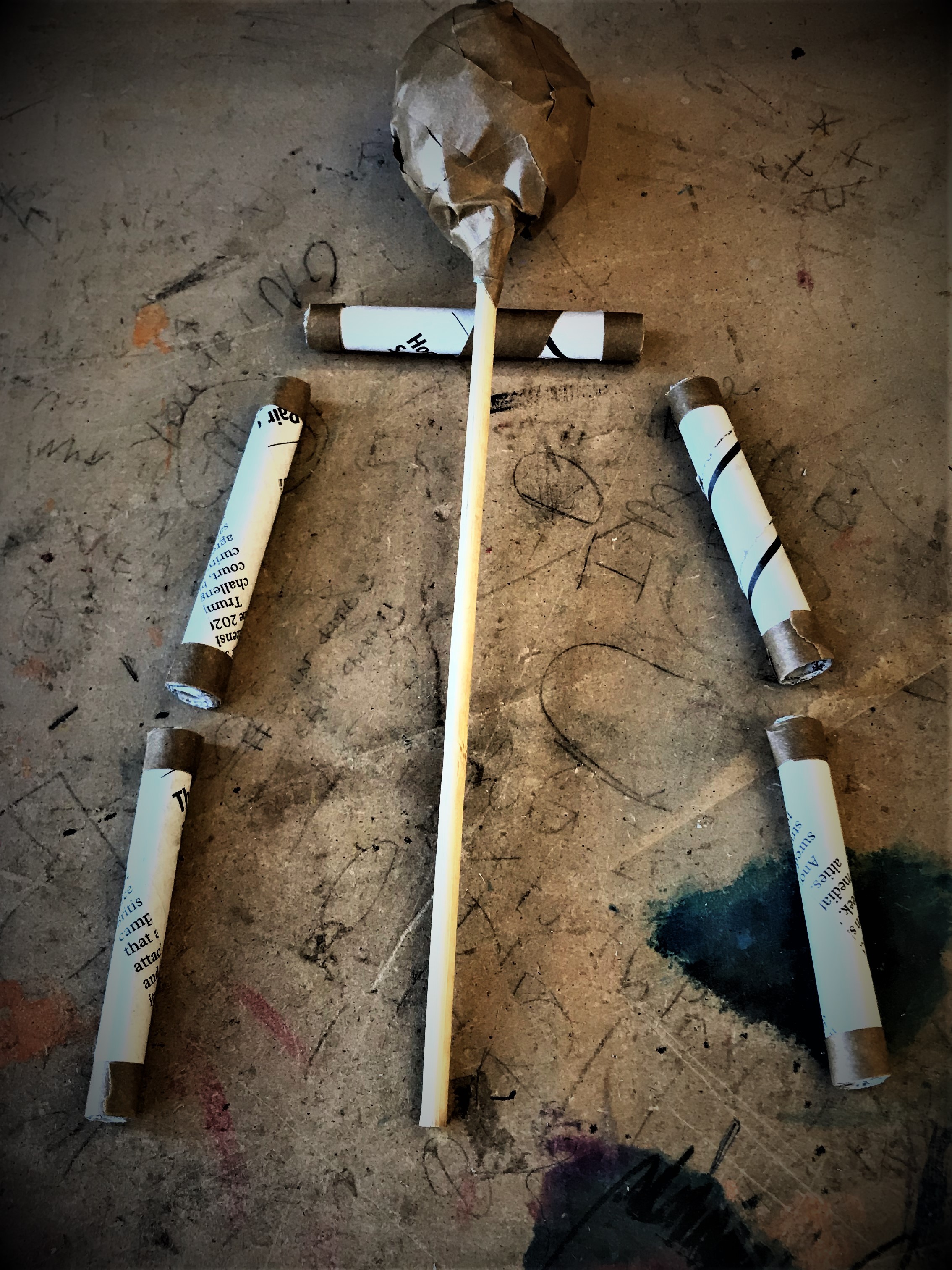 Scrappy Articulated Rod Puppet : 7 Steps (with Pictures) - Instructables