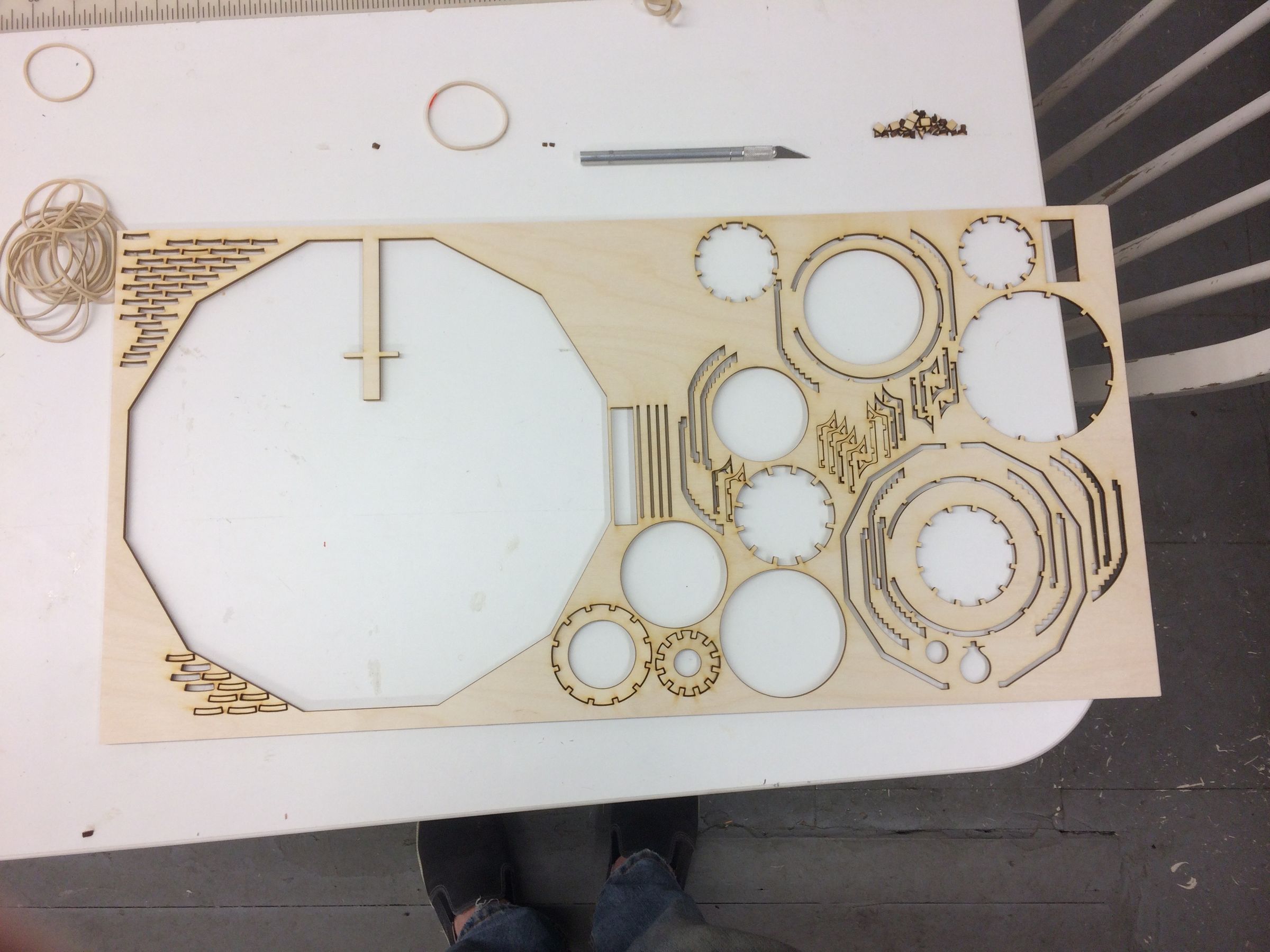 Scheveningen Lighthouse Lamp (Laser-Cut Scale Modeling) : 13 Steps ...