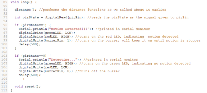 Arduino Security System W/ PIR & Distance Sensor : 13 Steps - Instructables