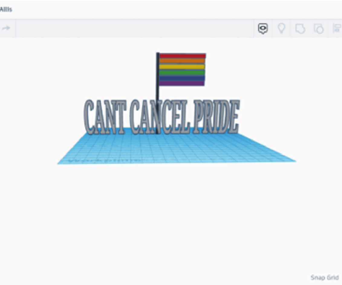 How to Make a Pride Flag on Tinkercad : 3 Steps - Instructables