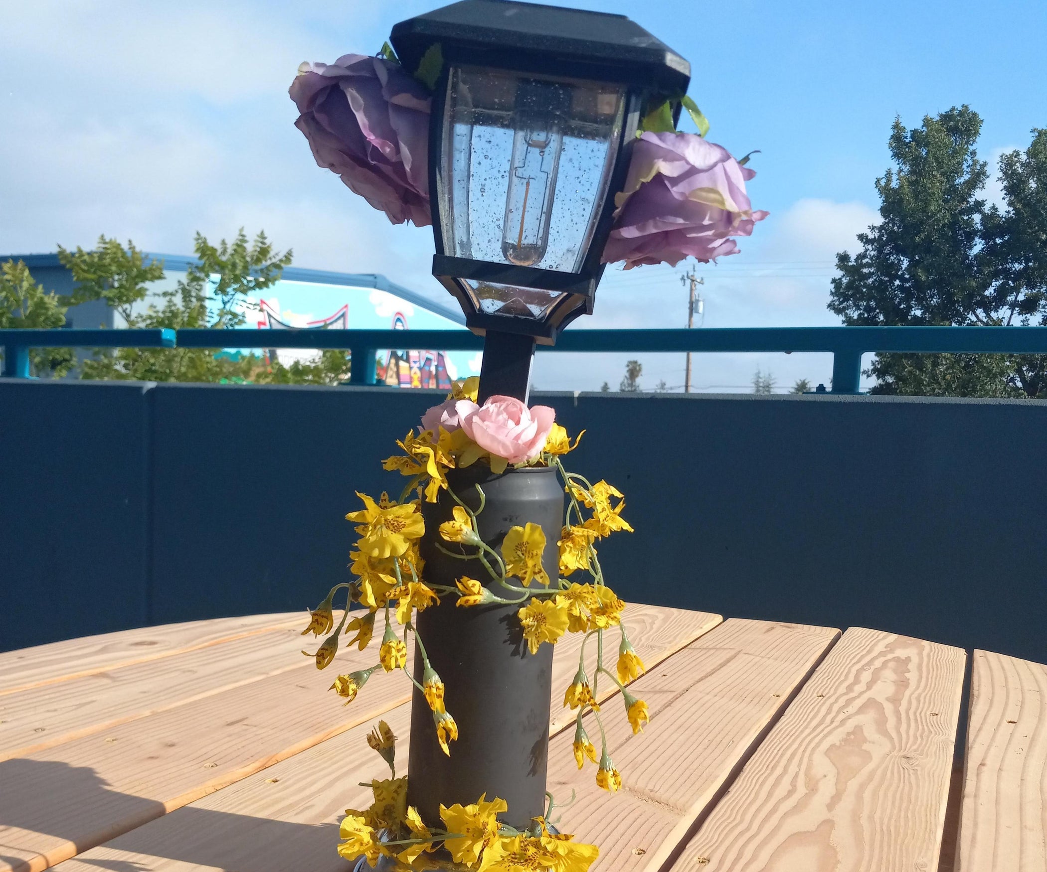 Upcycled Tin Container Solar Light Display : 7 Steps - Instructables