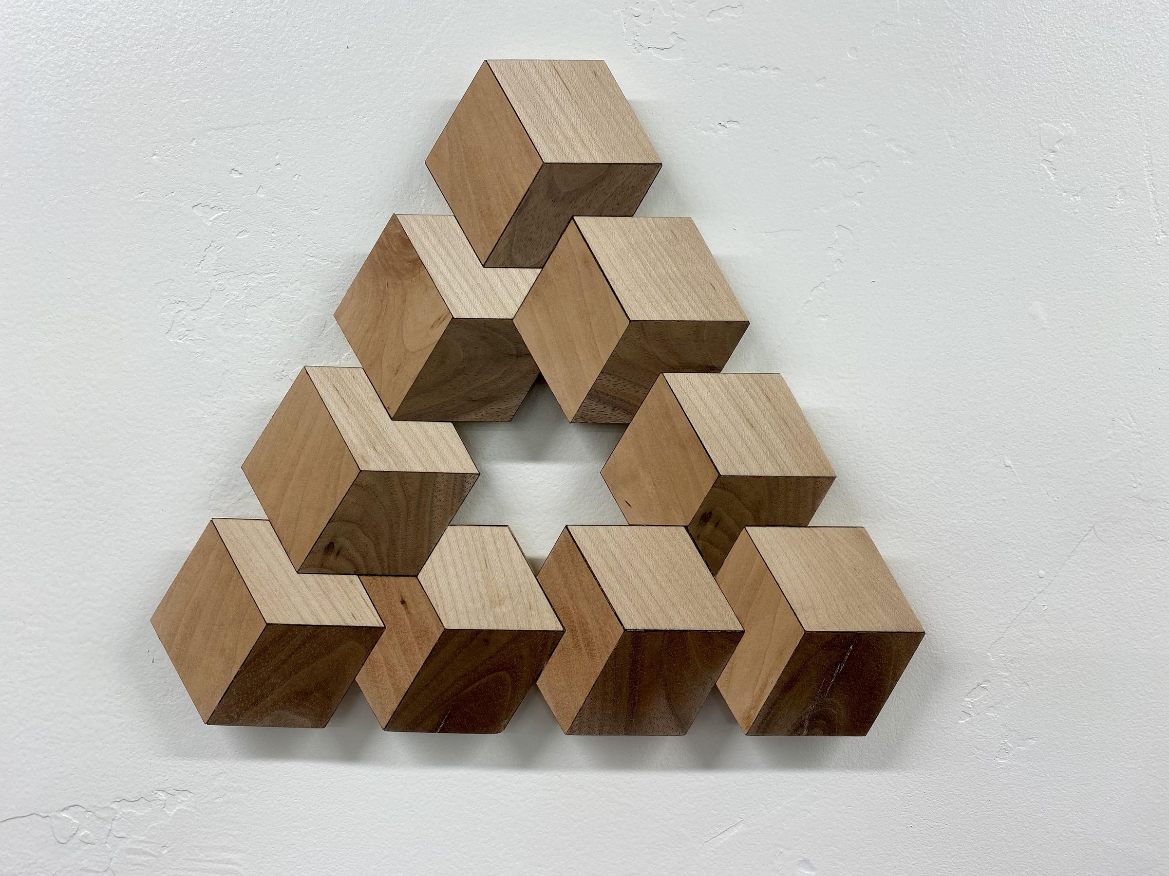 Impossible Triangle Wood Art : 4 Steps (with Pictures) - Instructables