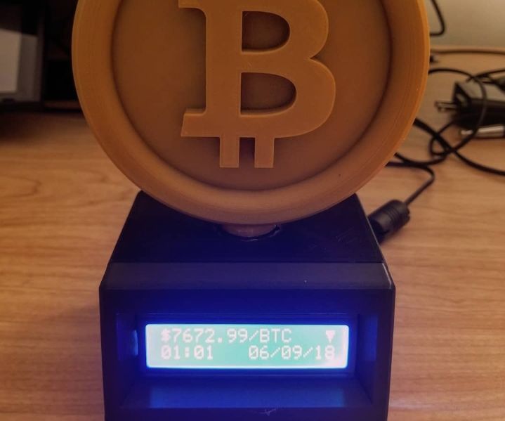 Cryptocurrency Ticker : 4 Steps (with Pictures) - Instructables