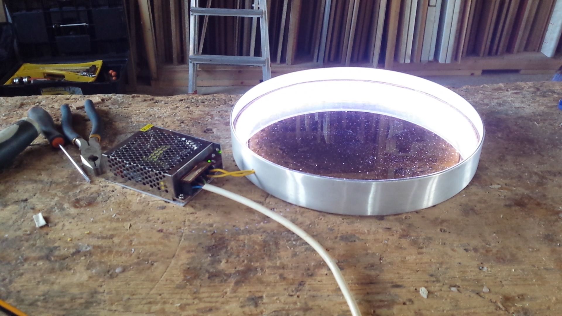 Infinity Mirror Clock Making : 5 Steps (with Pictures) - Instructables