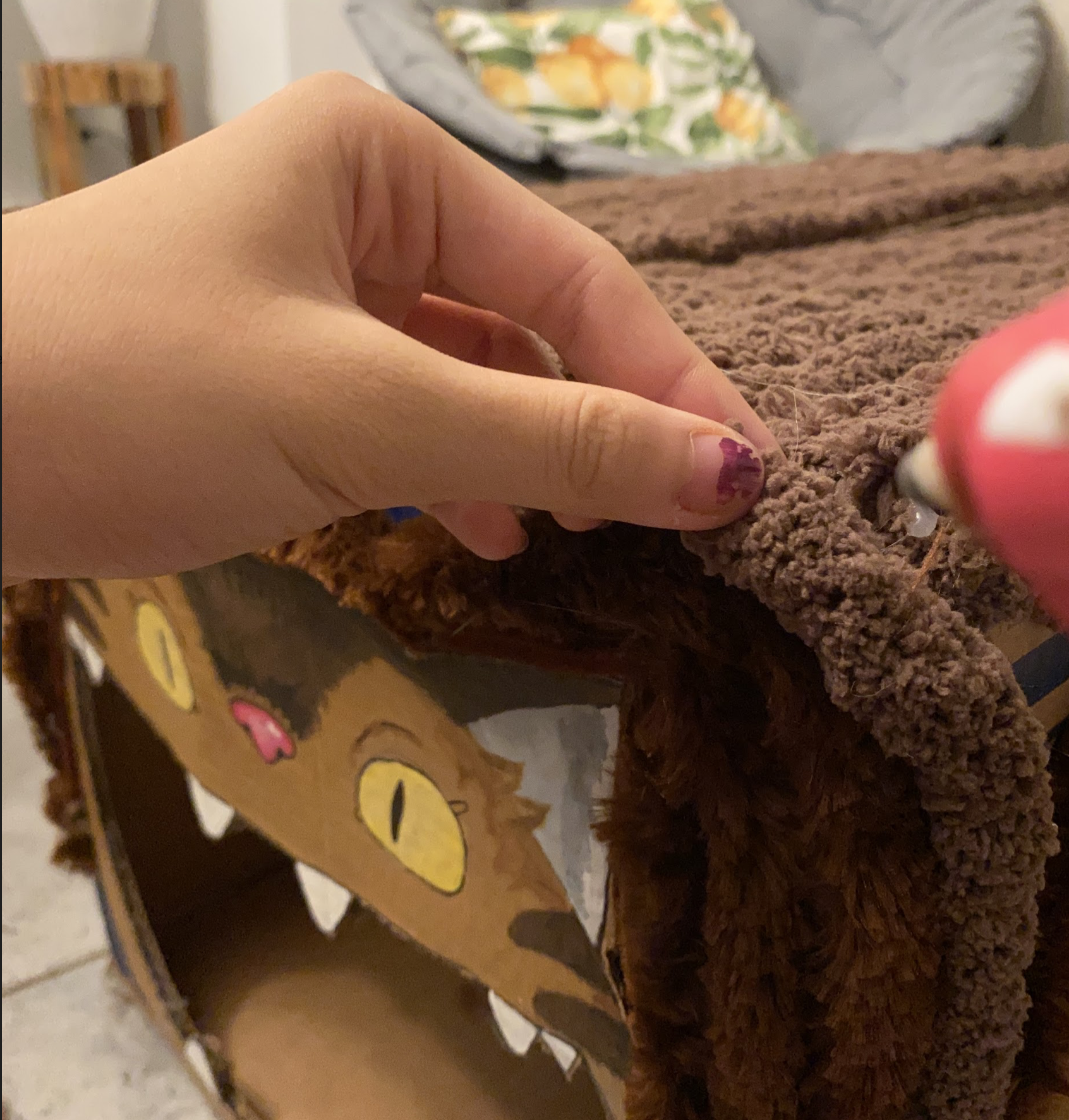 Turning a Cardboard Box Into a Totoro Cat Bus : 9 Steps (with Pictures ...