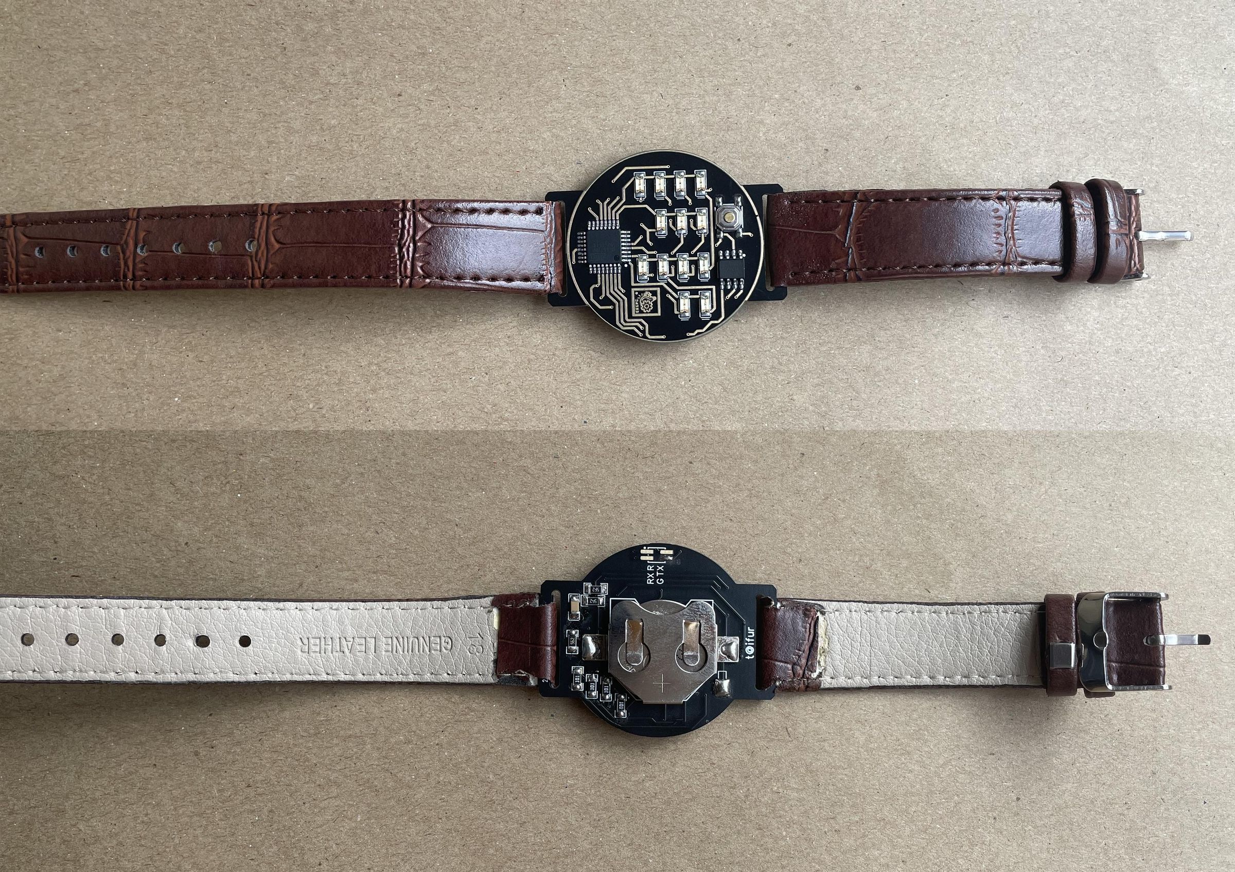 PCB Binary Watch : 6 Steps (with Pictures) - Instructables