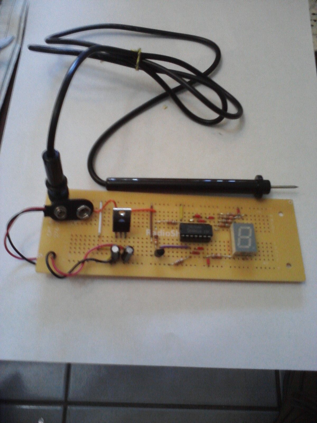 Logic Probe W/display : 4 Steps - Instructables