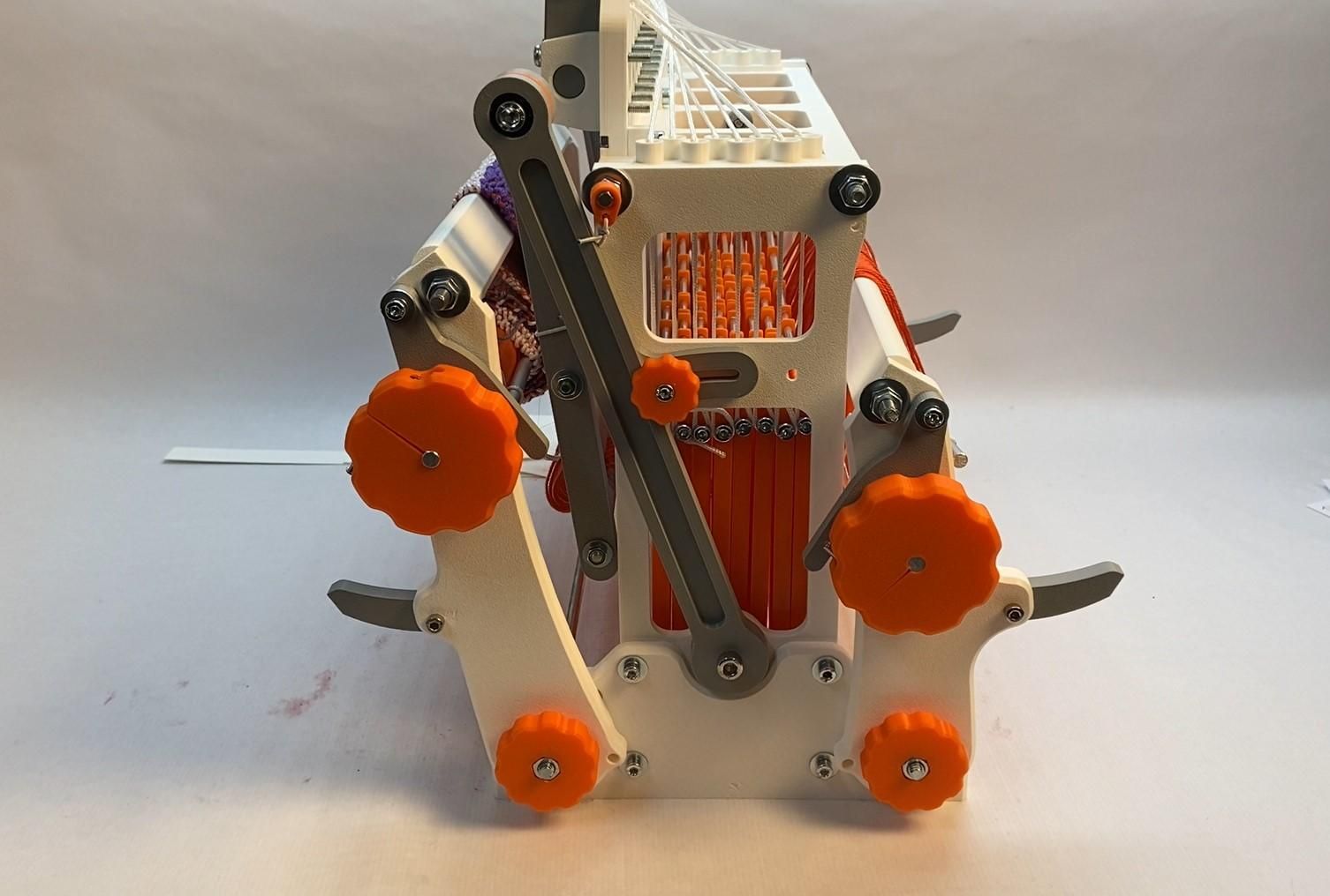 3D Printed Table Loom With 8 Shafts : 14 Steps (with Pictures ...