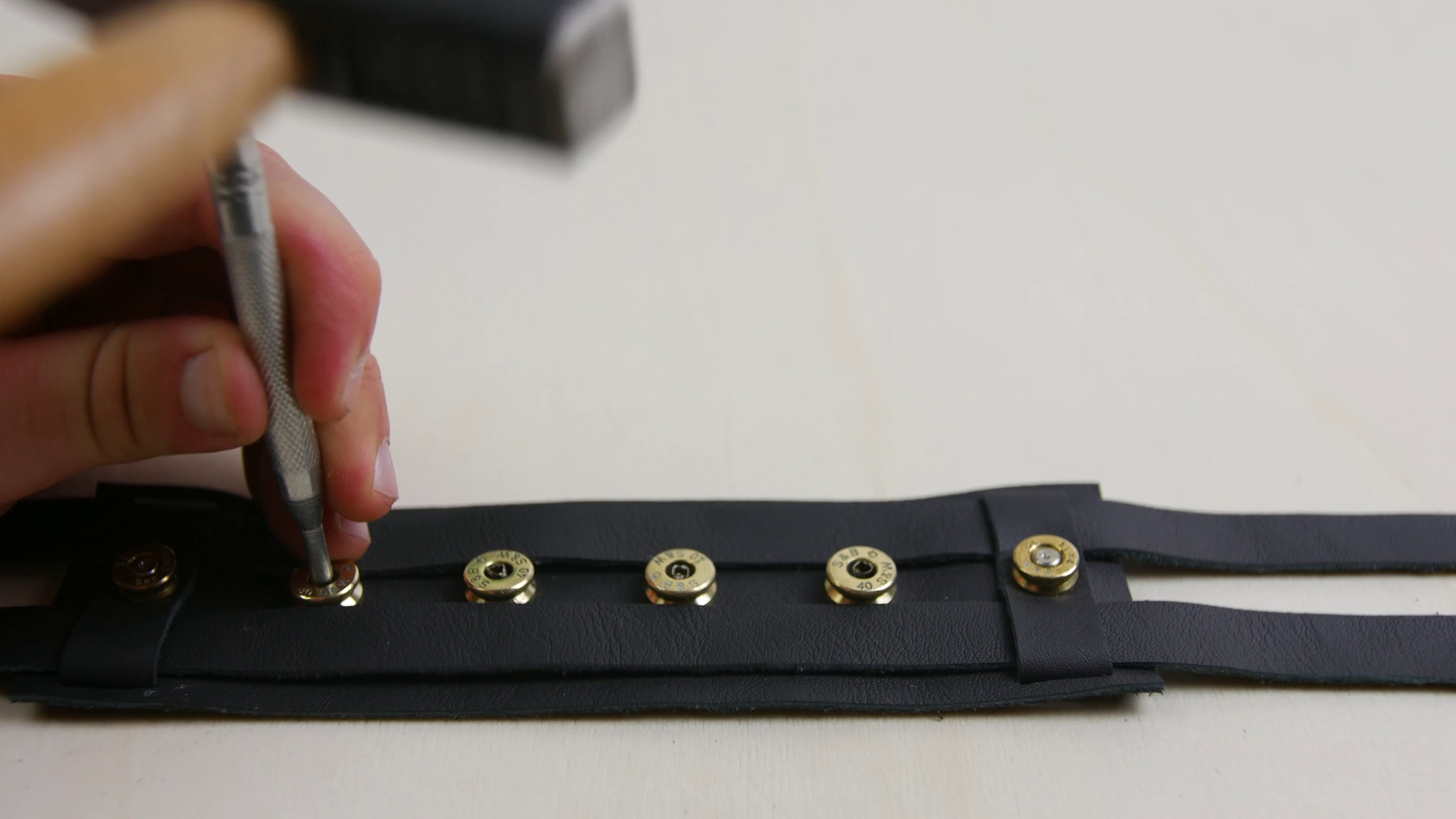 DIY Bullet Leatherband : 9 Steps (with Pictures) - Instructables