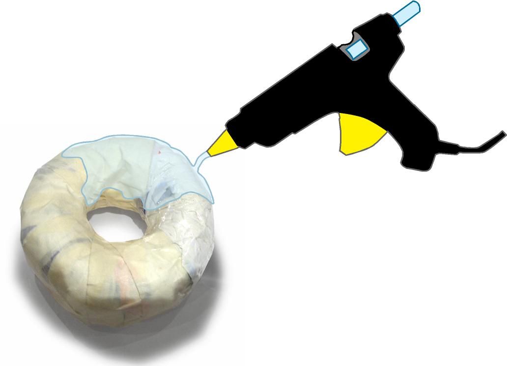 Homer Simpson's 3D Doughnut Trophy : 21 Steps (with Pictures ...