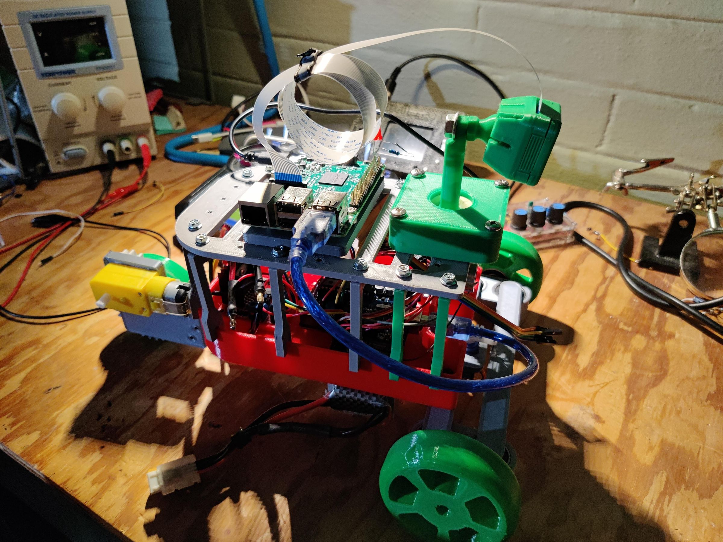 Easier Data Collection With Customizable Pi-Based Robot : 8 Steps (with ...