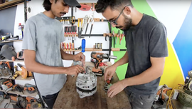 DIY Wind Turbine Using Car Alternator : 9 Steps (with Pictures ...