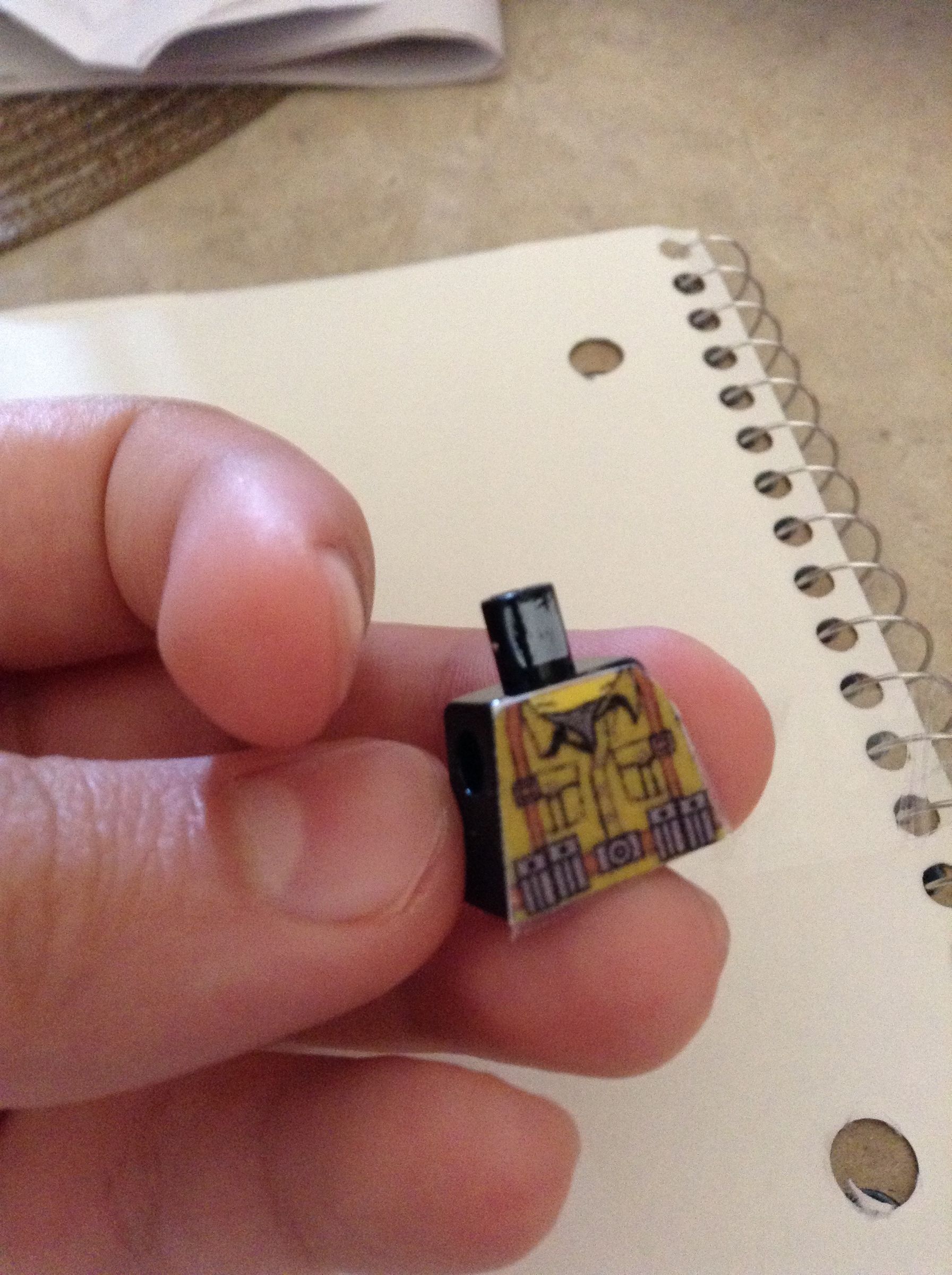 How to Change Lego Minifigure Torso Decals : 8 Steps - Instructables