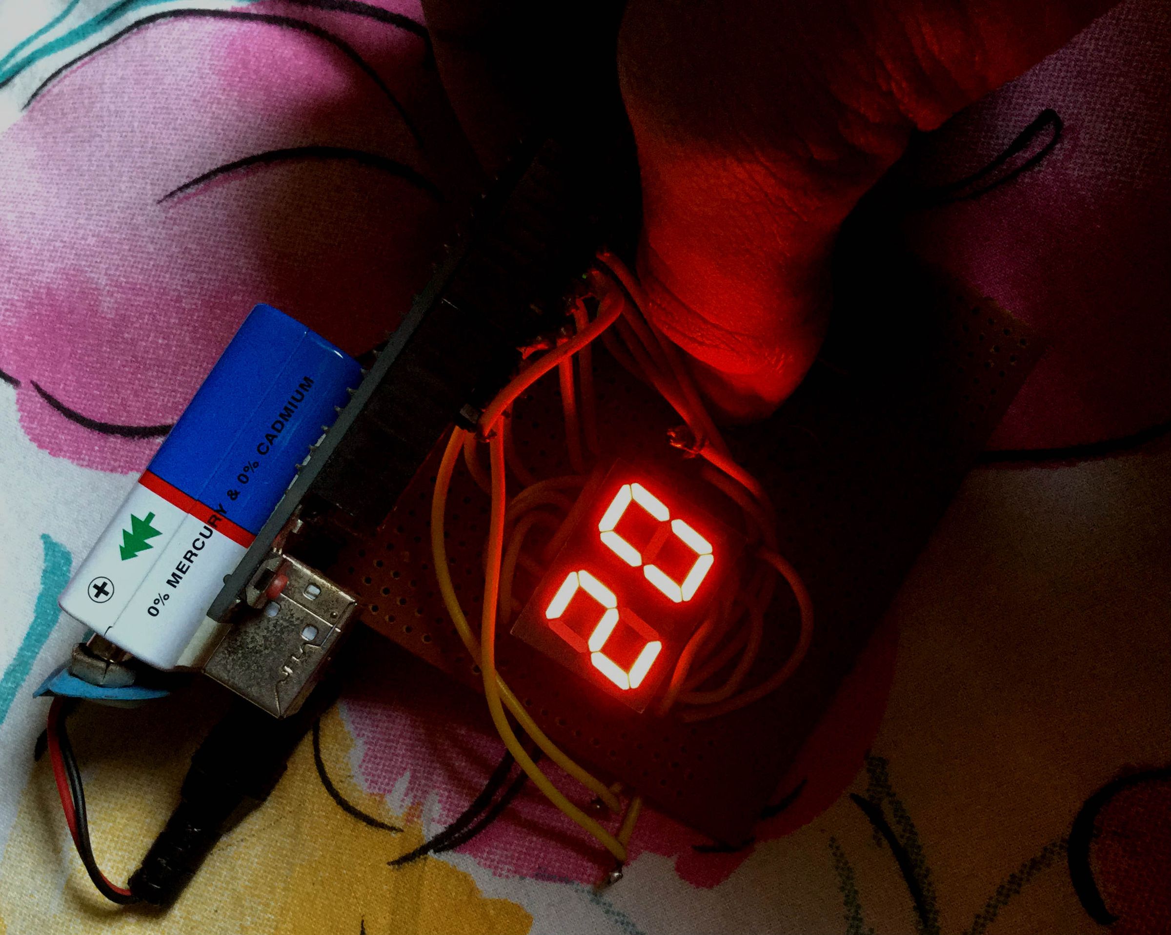 Arduino Temperature and Humidity on 7 Segment Display : 4 Steps ...