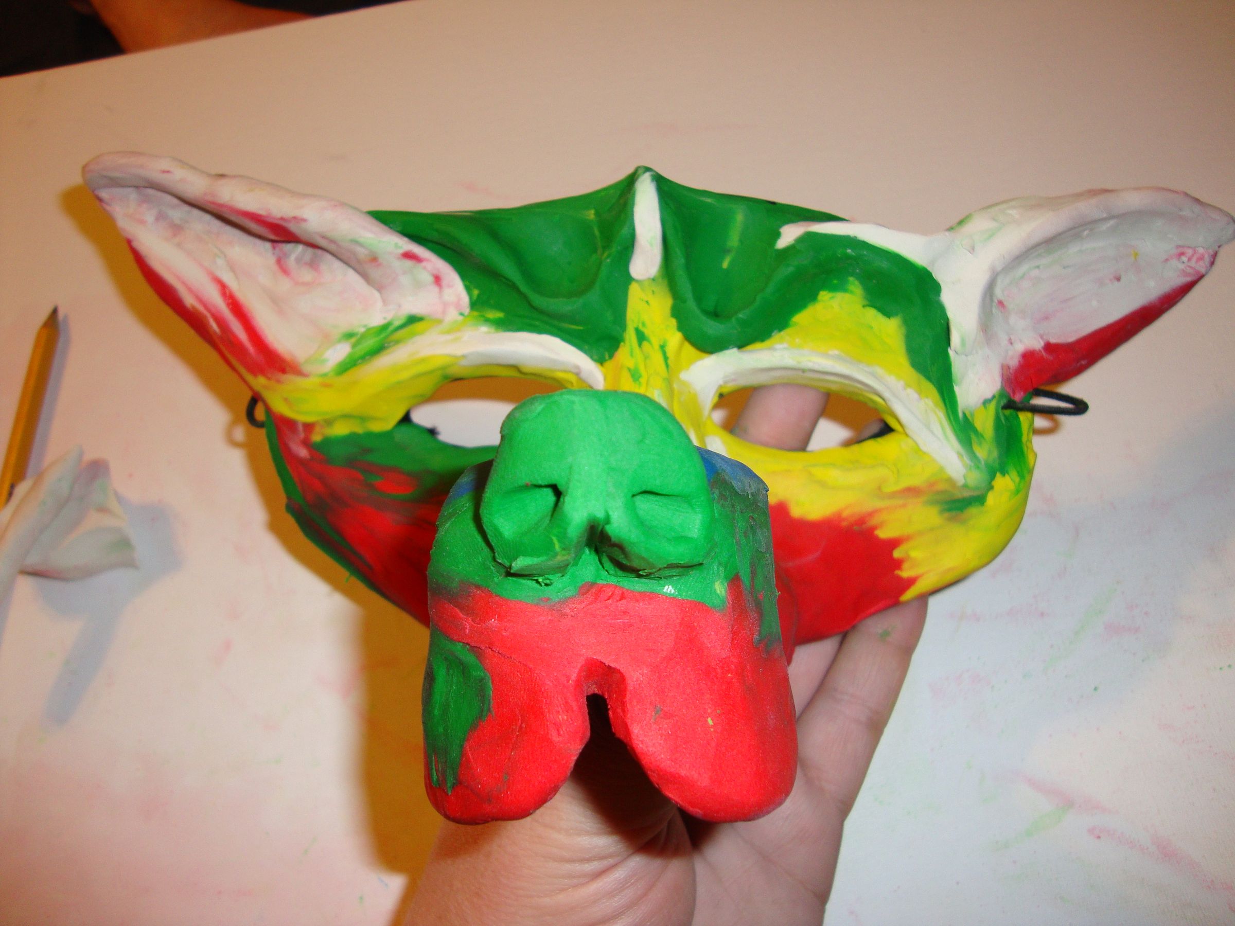 Creating Any Shape Papier Mâché Mask : 11 Steps (with Pictures ...